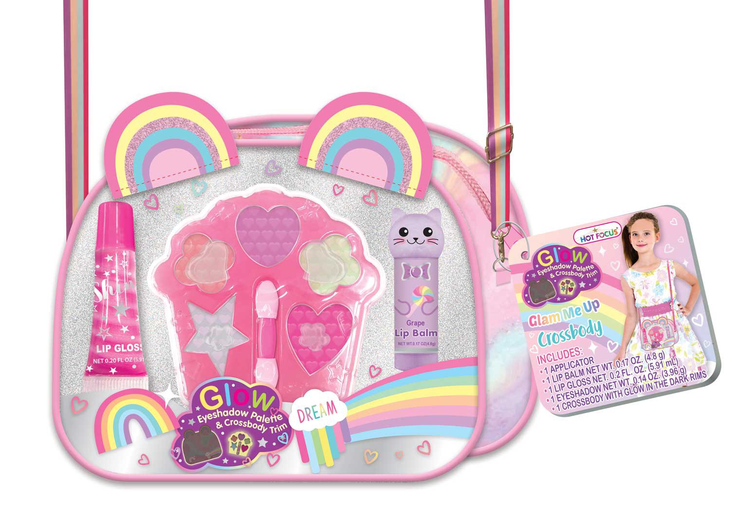 Hot Focus Glam Me Up Crossbody Gift Set - Shop Dress up & pretend play ...