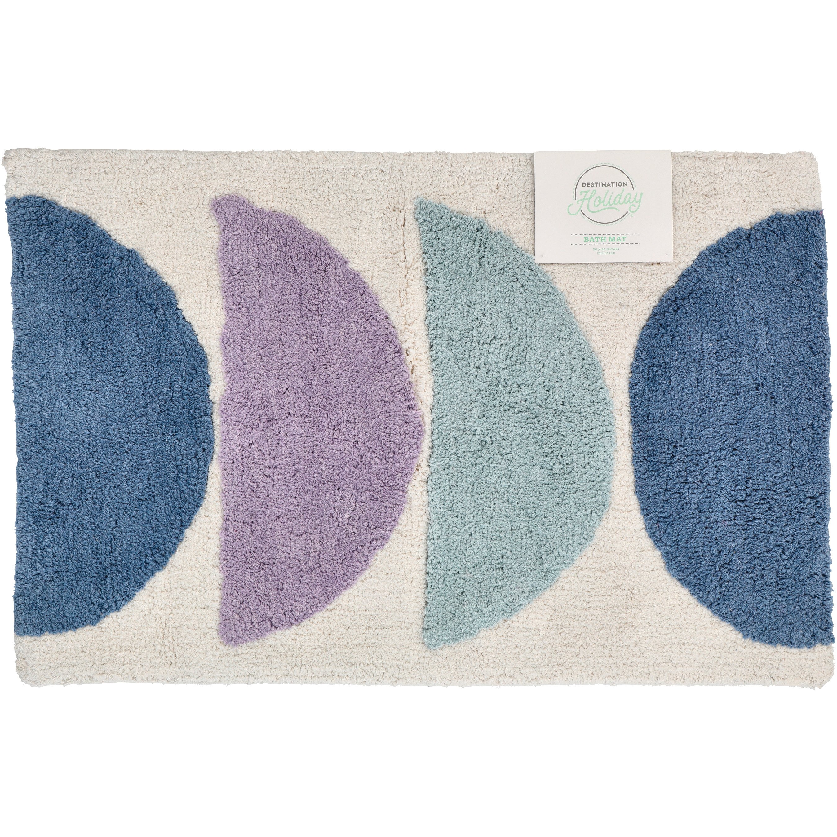 Destination Holiday Half Moons Bath Mat - Shop Rugs & mats at H-E-B