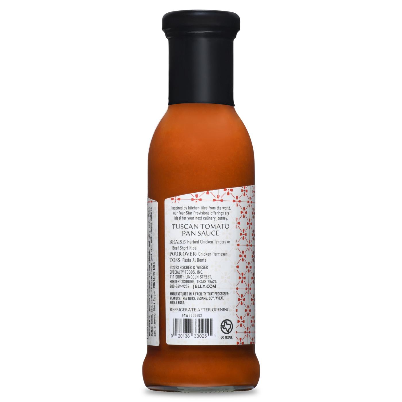 Fischer & Wieser Four Star Provisions Tuscan Tomato Pan Sauce - Shop ...