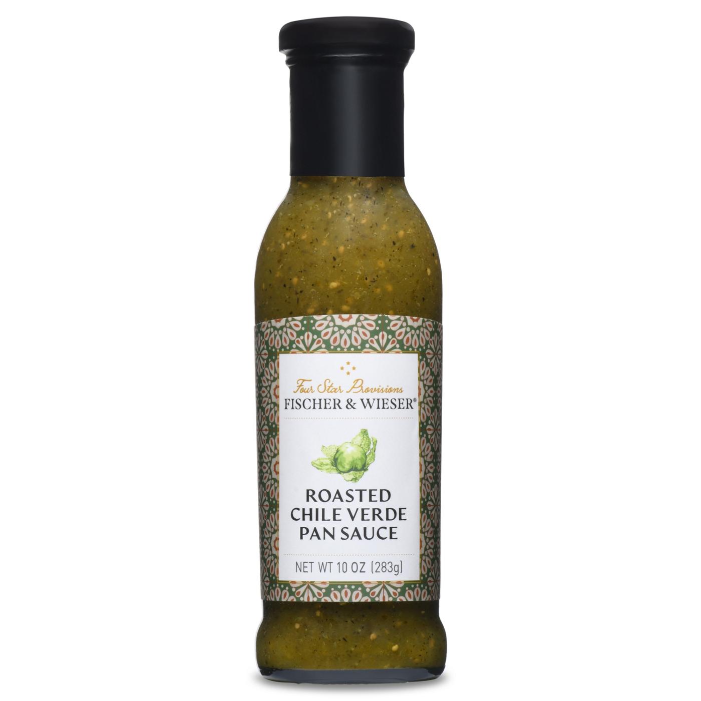 Fischer & Wieser Four Star Provisions Roasted Chile Verde Pan Sauce ...