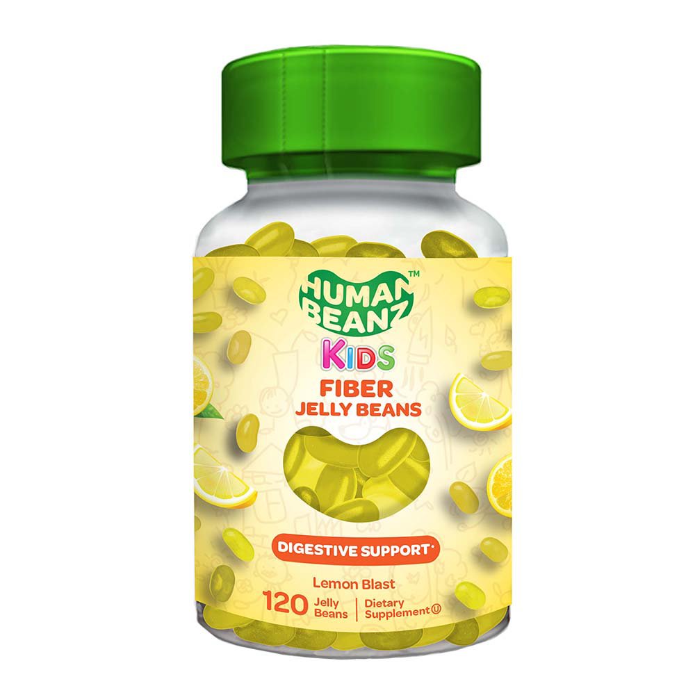 Human Beanz Kids Fiber Jelly Beans - Lemon Blast - Shop Multivitamins ...