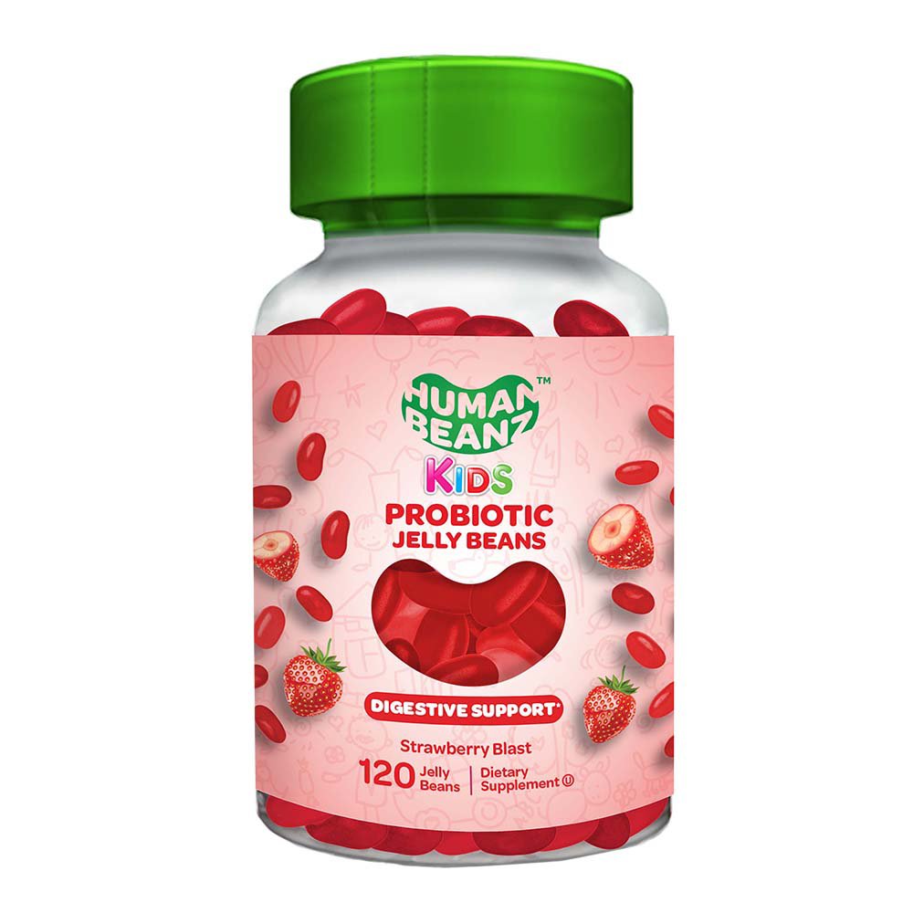 Human Beanz Kids Probiotic Jelly Beans - Strawberry Blast - Shop ...