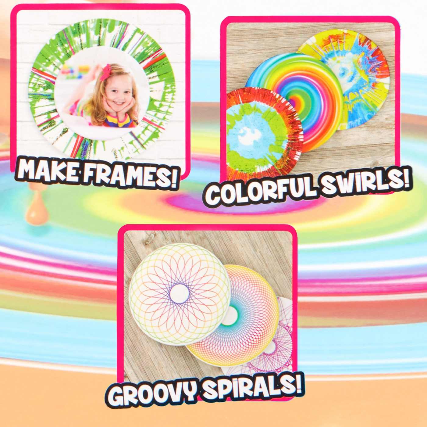 Anker Art 2-in-1 Spin N' Spiro Art Station - Shop Kits at H-E-B