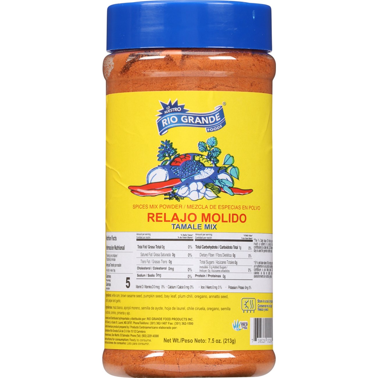 Rio Grande Foods Relajo Molido Tamale Seasoning Mix - Shop Spice mixes ...