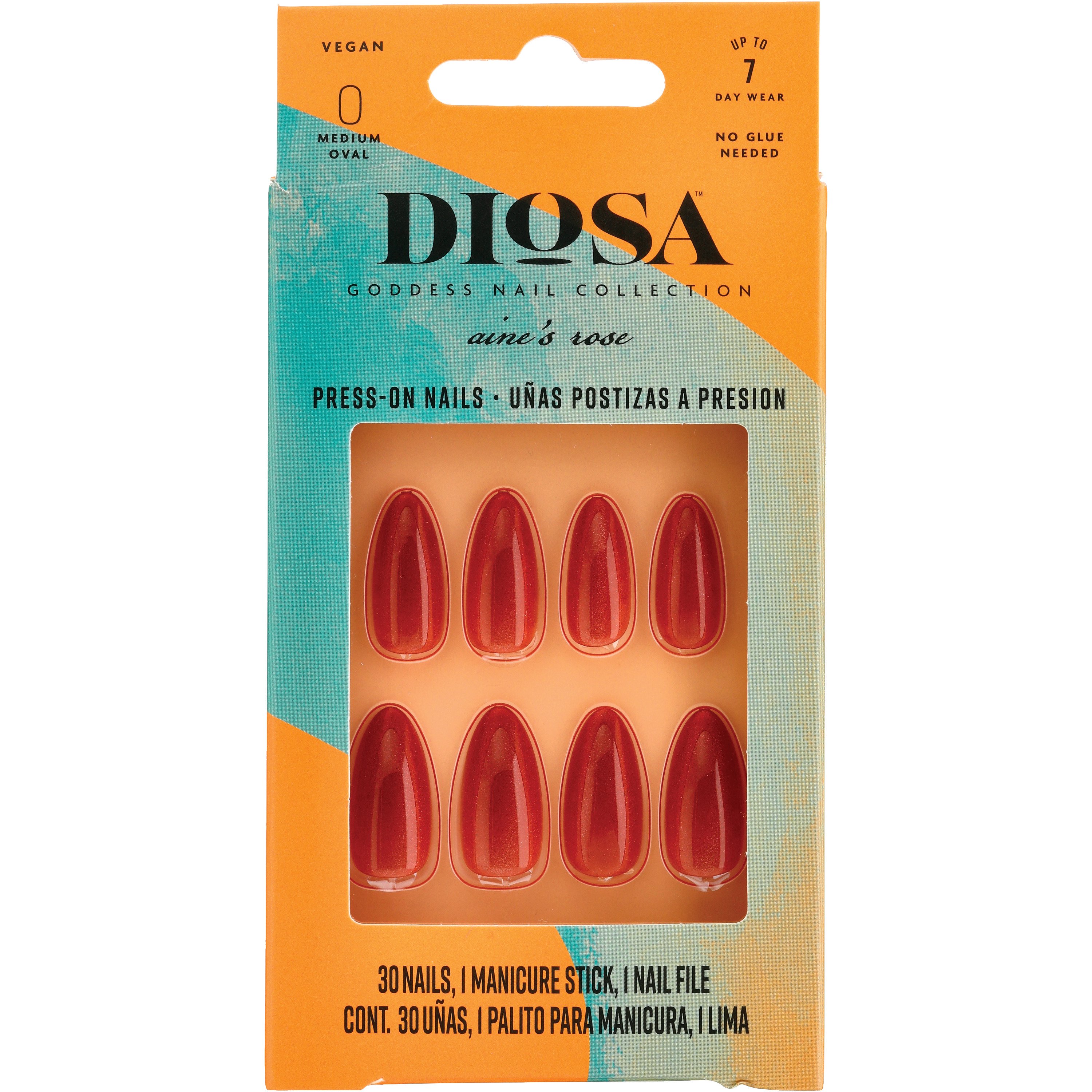 Diosa Aine's Rose Press-On Nails - Shop Nail sets at H-E-B