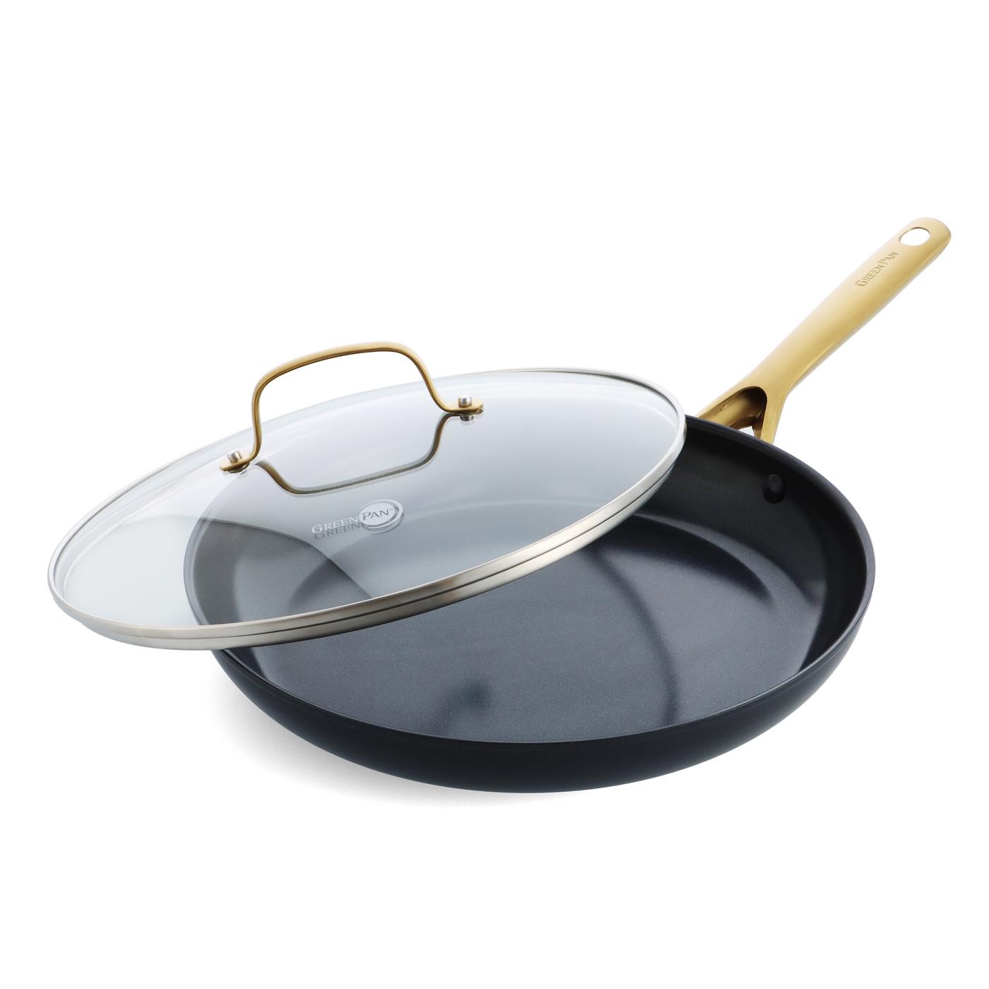 GreenPan Deco Covered Frypan - Black & Gold - Shop Frying Pans ...