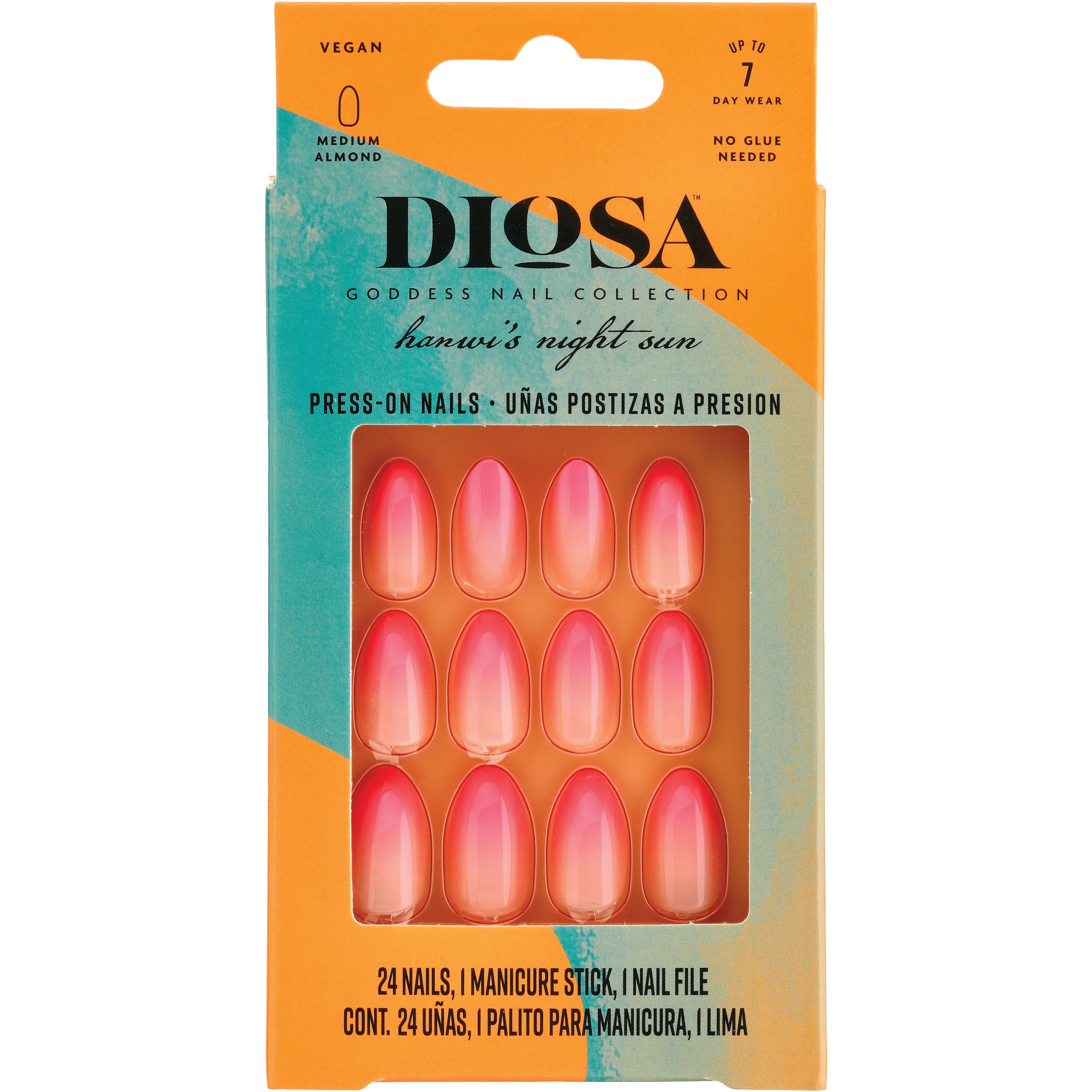Diosa Hanwi's Night Sun Press-On Nails - Shop Nail sets at H-E-B