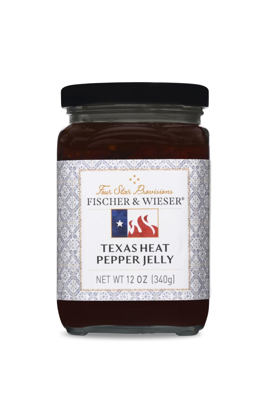 Fischer & Wieser Four Star Provisions Texas Heat Pepper Jelly - Shop ...