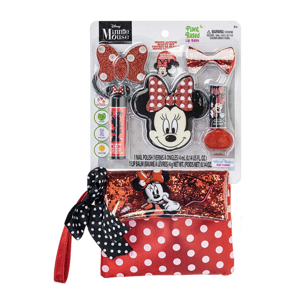 Disney Minnie Mouse Cosmetics Set With Purse Shop Lip Balm