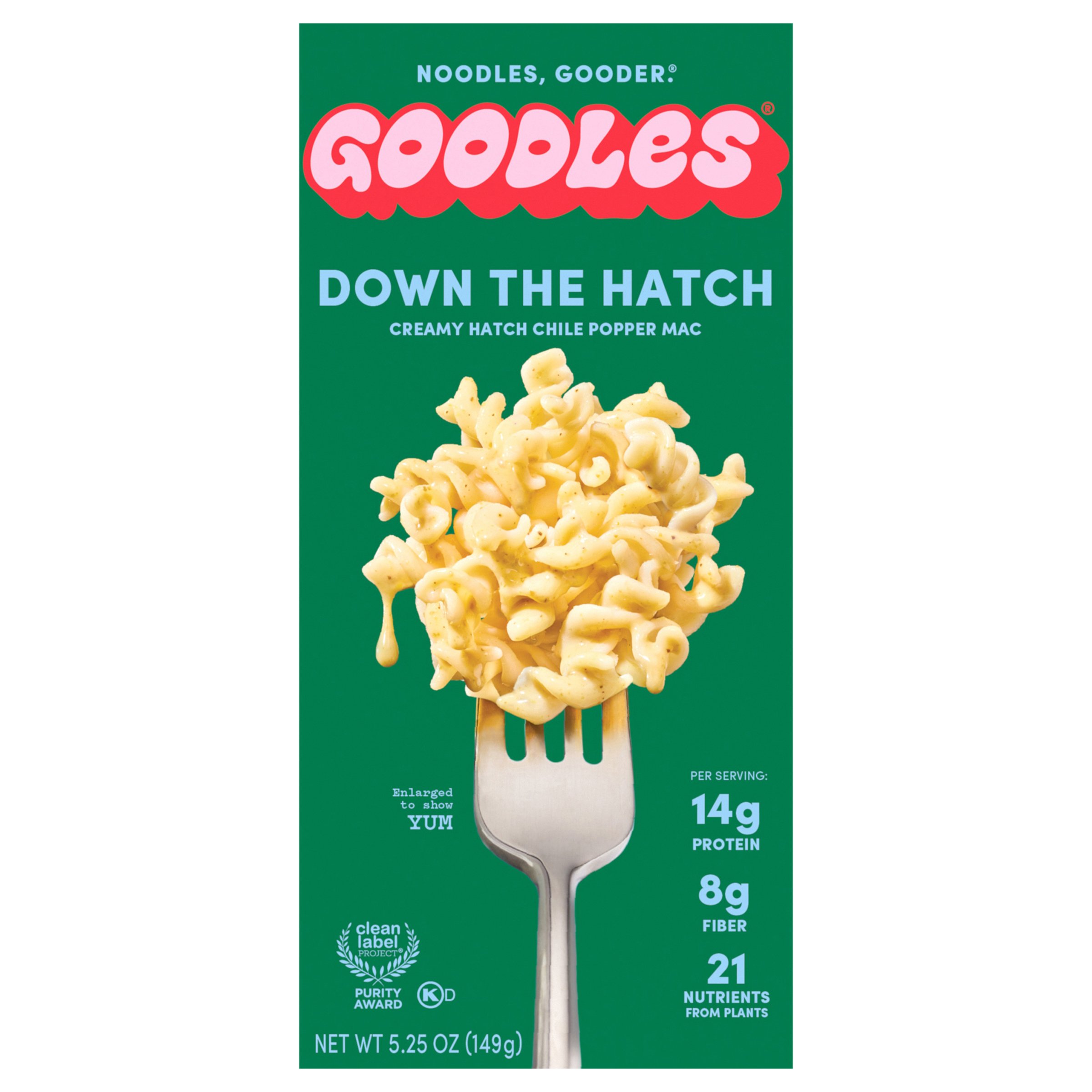 Goodles 14g Protein Down The Hatch Chile Popper Mac N Cheese - Shop ...