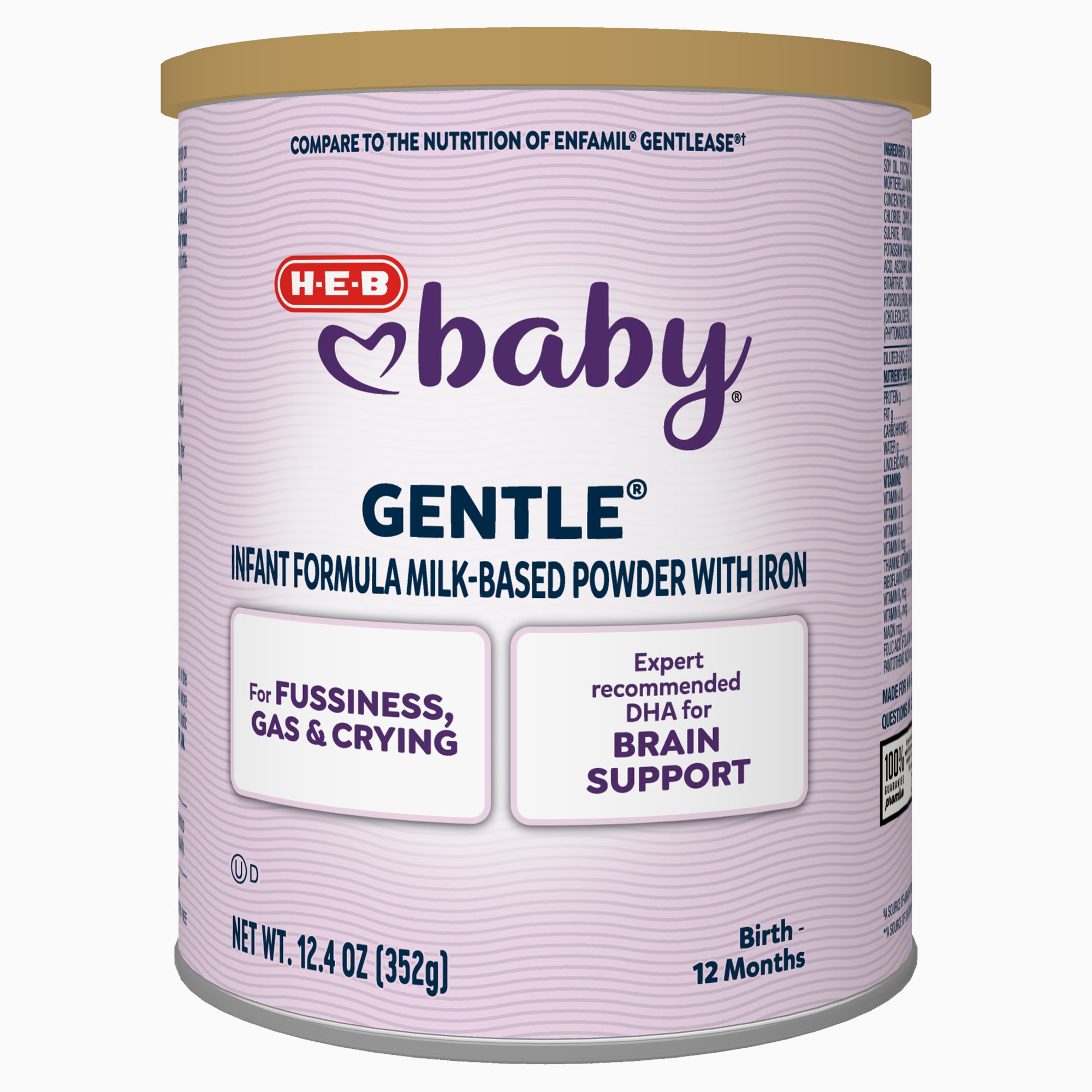 H-E-B Baby Gentle Milk-Based Powder Baby Formula With Iron - Shop Formula at H-E-B