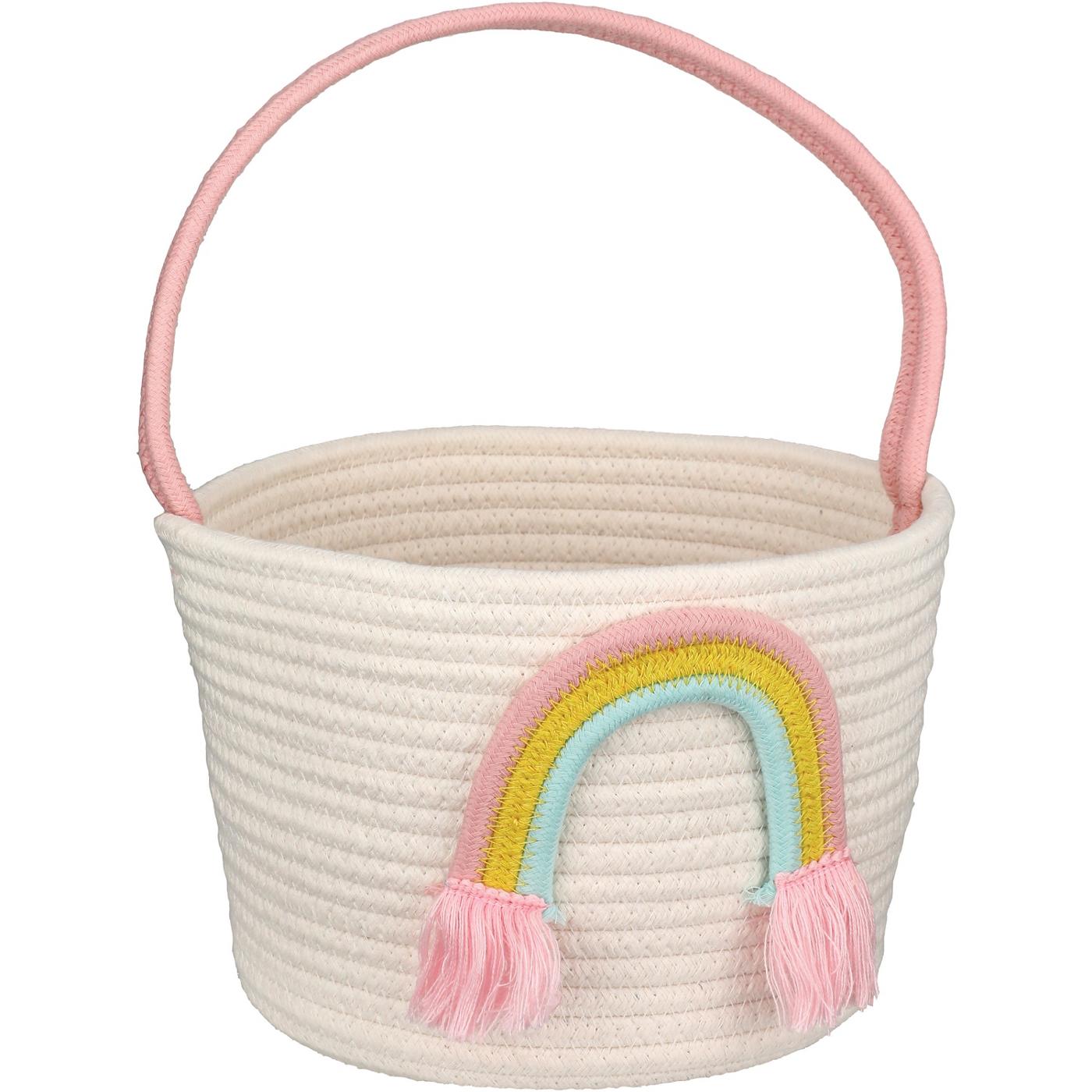 Destination Holiday Coil Rope Easter Basket - Rainbow - Shop Seasonal ...
