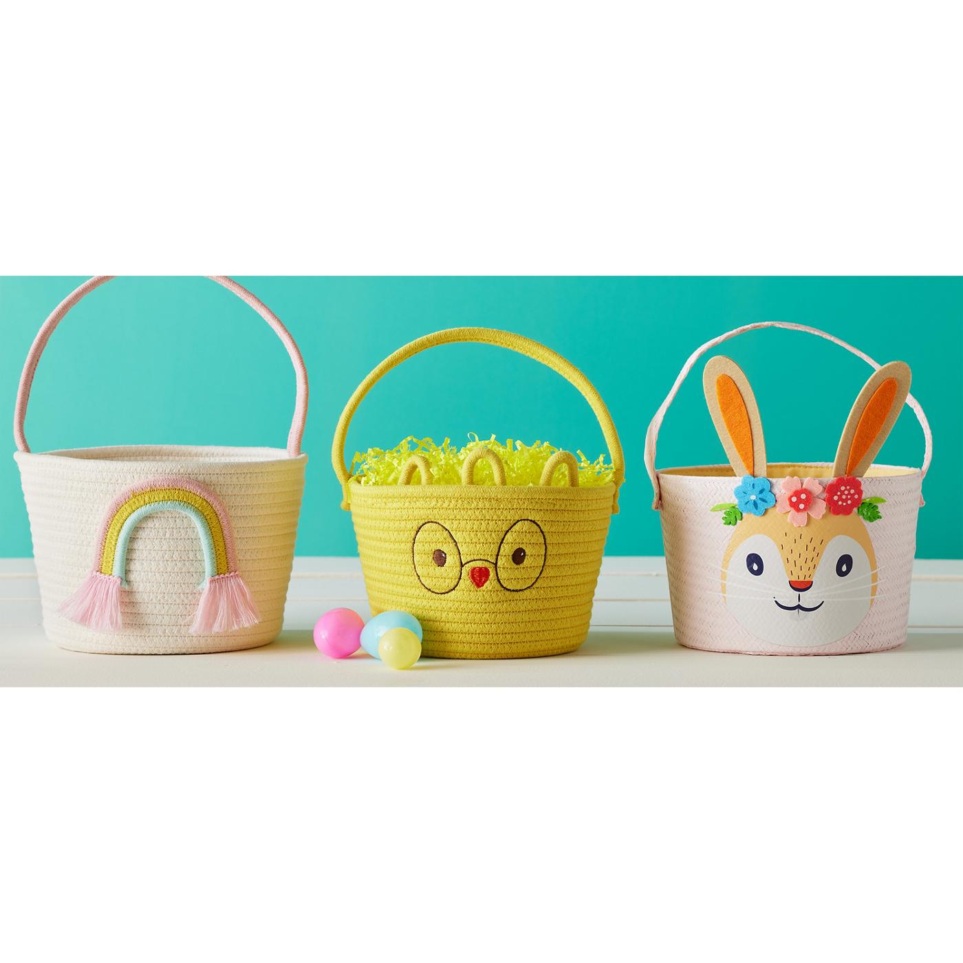 Destination Holiday Coil Rope Easter Basket - Rainbow - Shop Seasonal ...