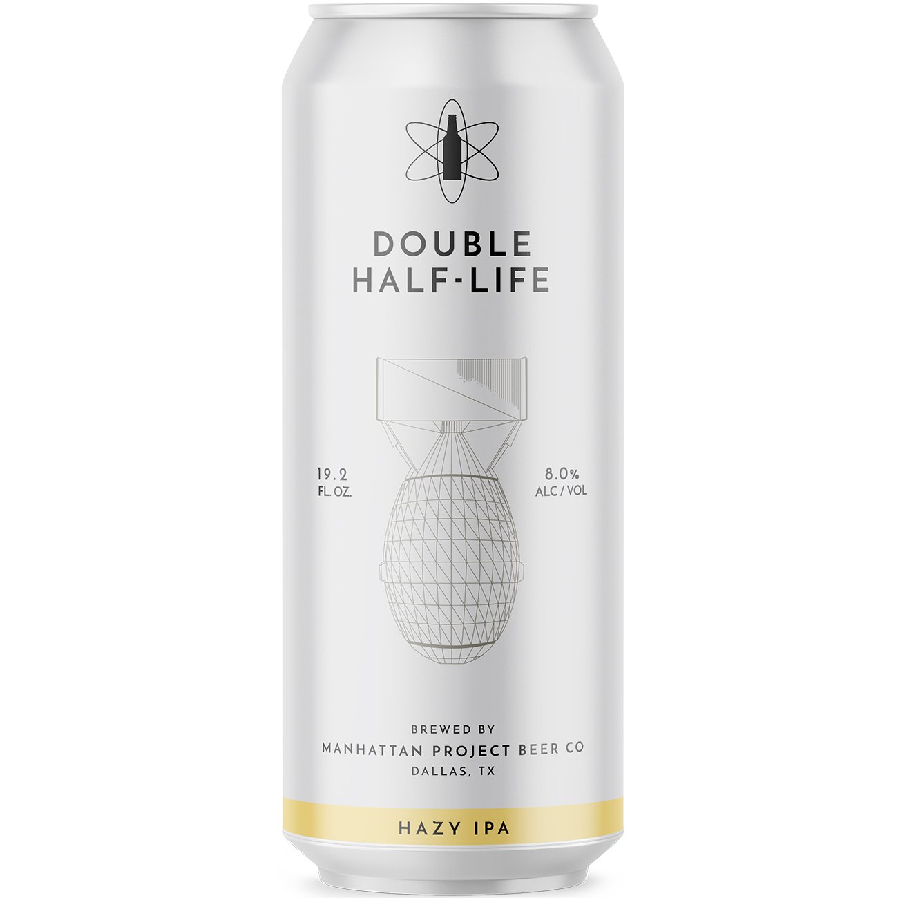 Manhattan Project Double Half-Life Hazy IPA Craft Beer - Shop Beer at H-E-B