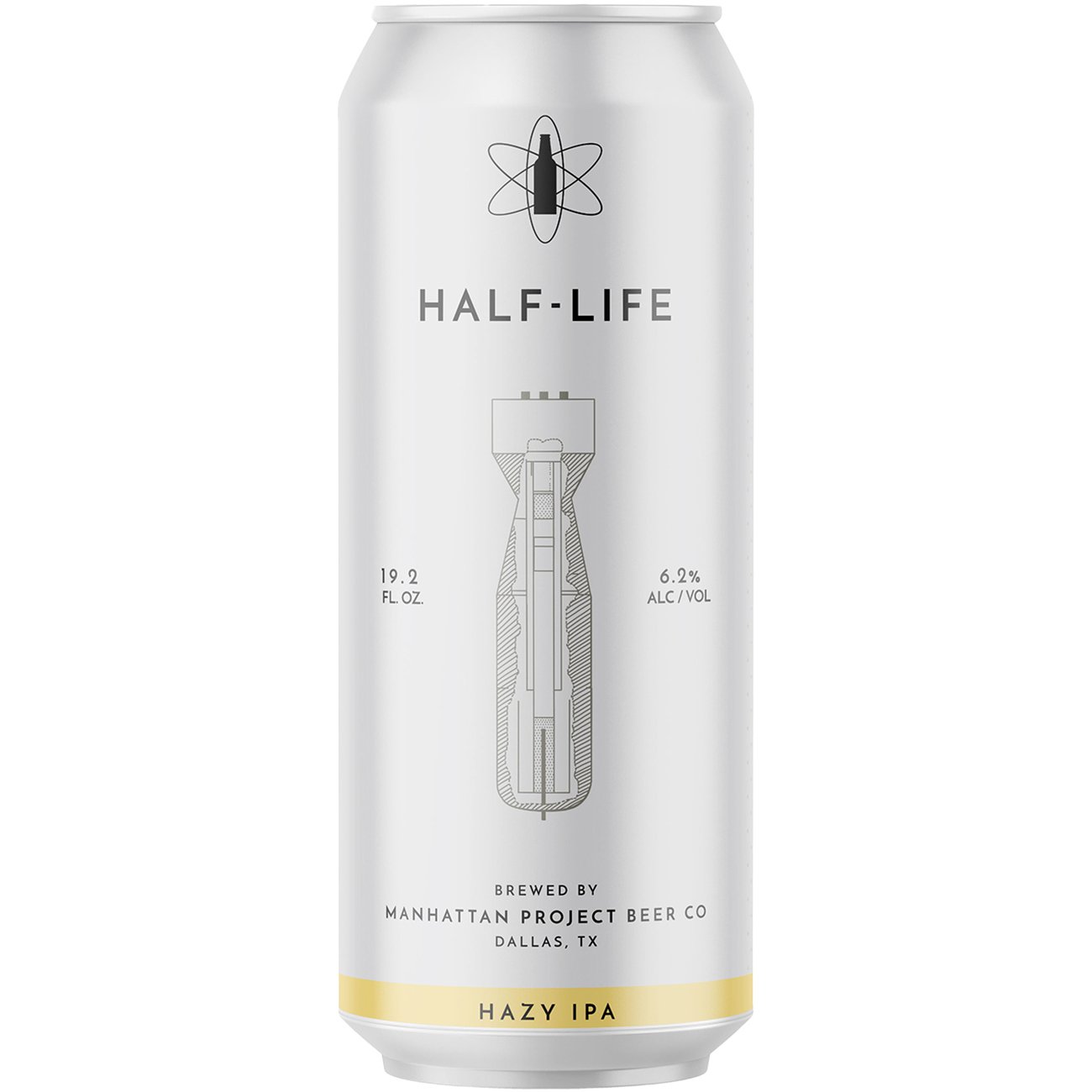 Manhattan Project Half-Life Hazy IPA Craft Beer - Shop Beer at H-E-B