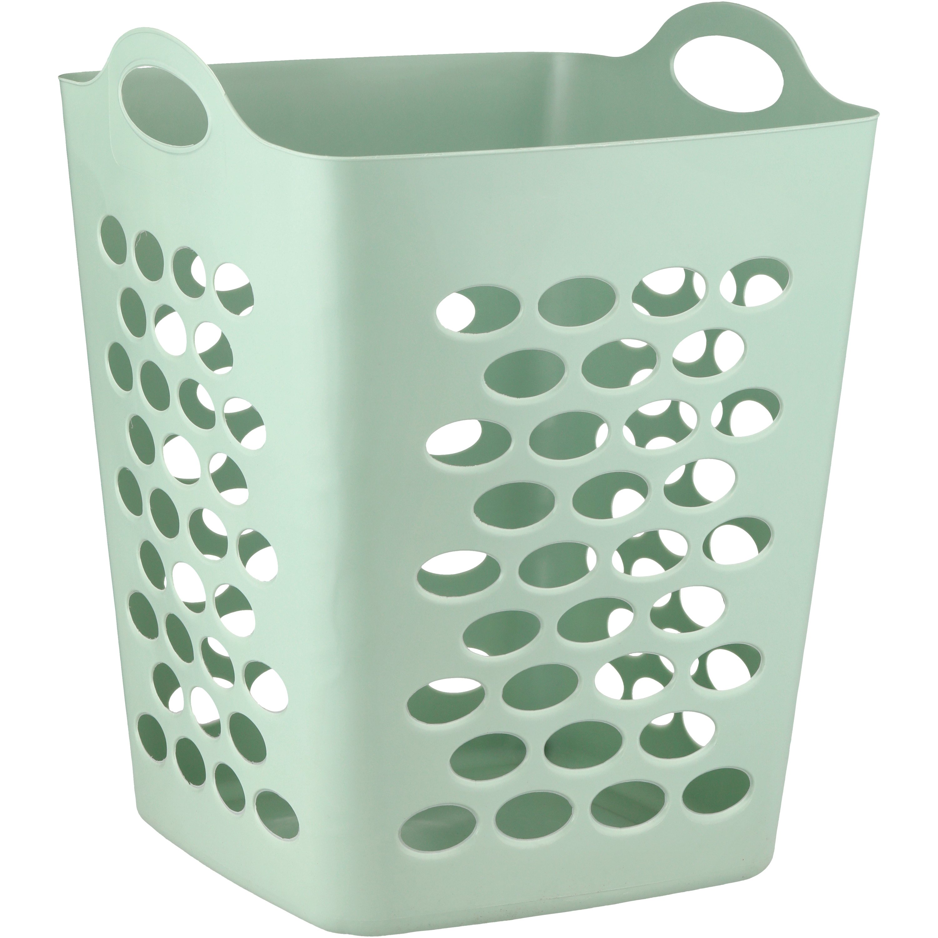 Starplast Square Flex Laundry Basket with Handles - Aqua - Shop Storage ...