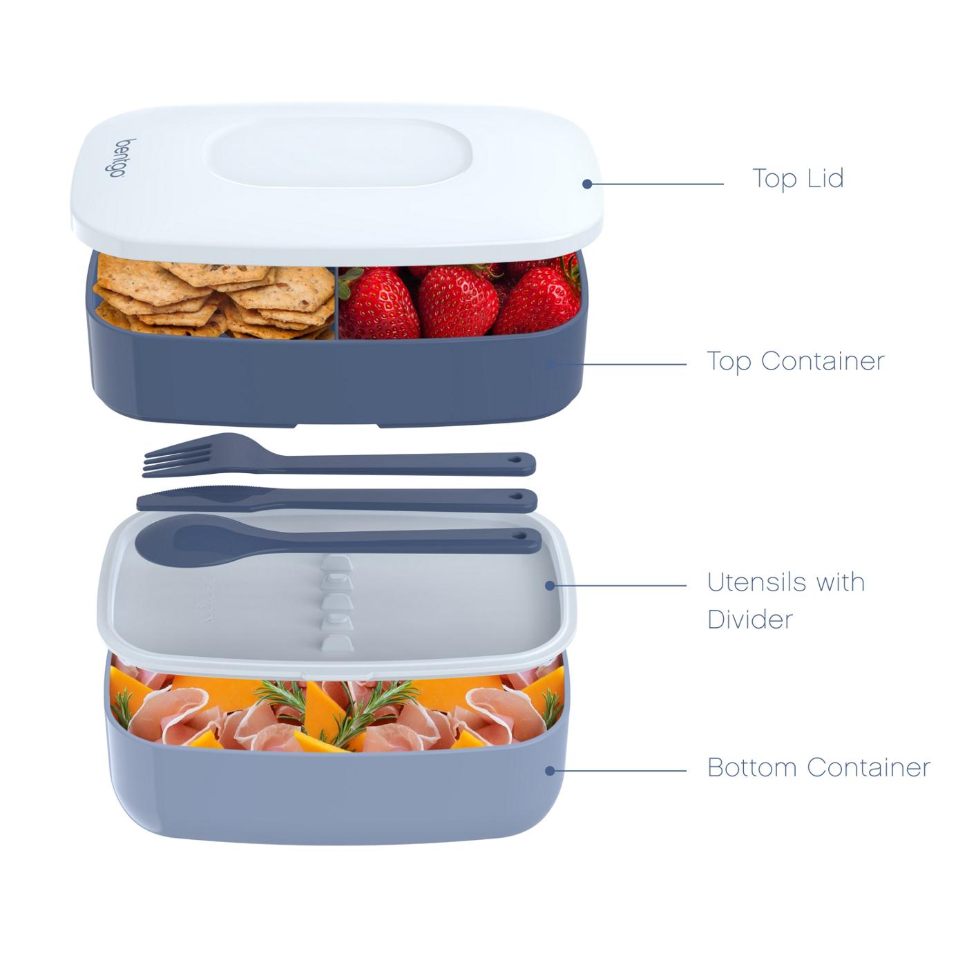 Bentgo Classic Lunch Box - Slate - Shop Lunch boxes at H-E-B