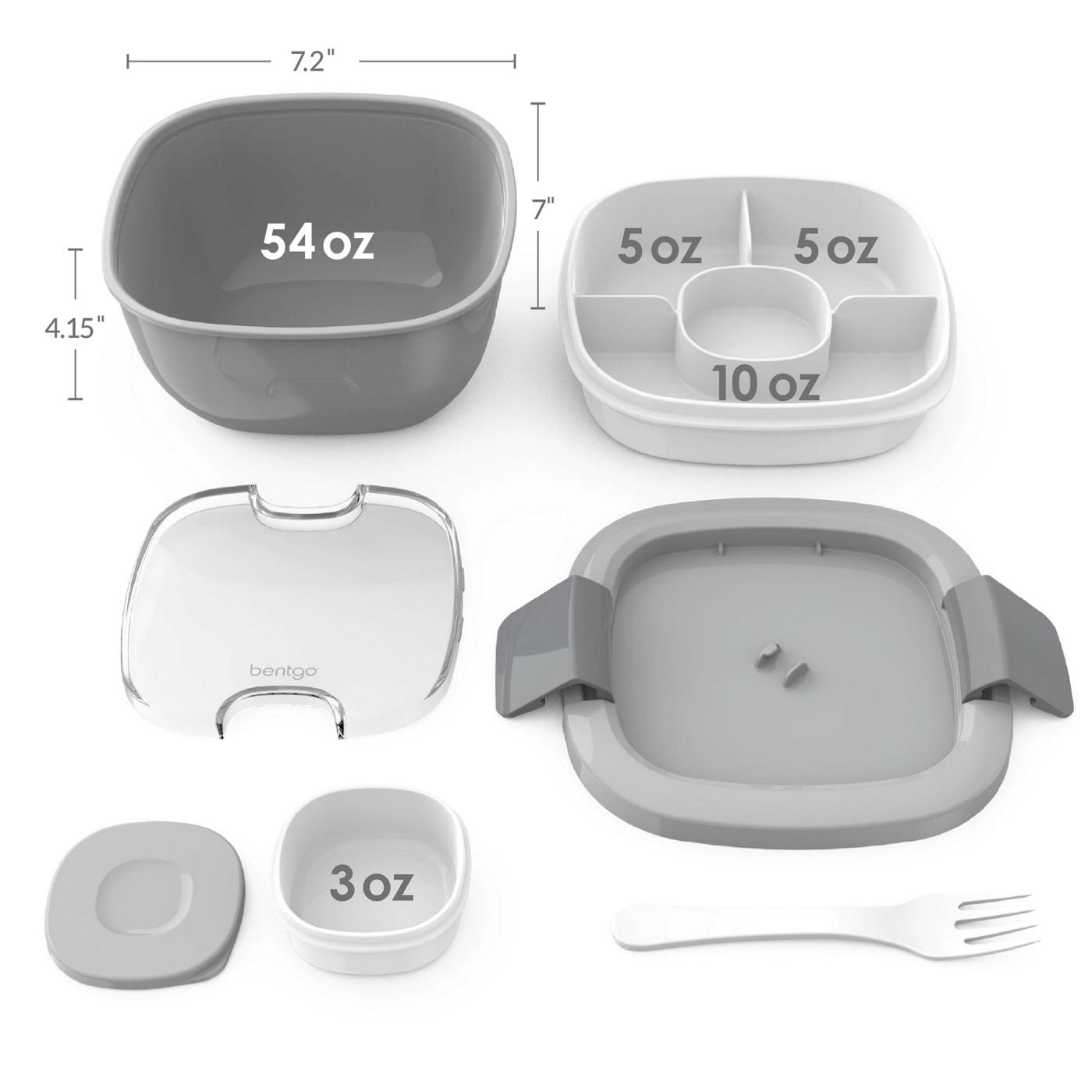 Bentgo Salad Container - Gray - Shop Food storage at H-E-B