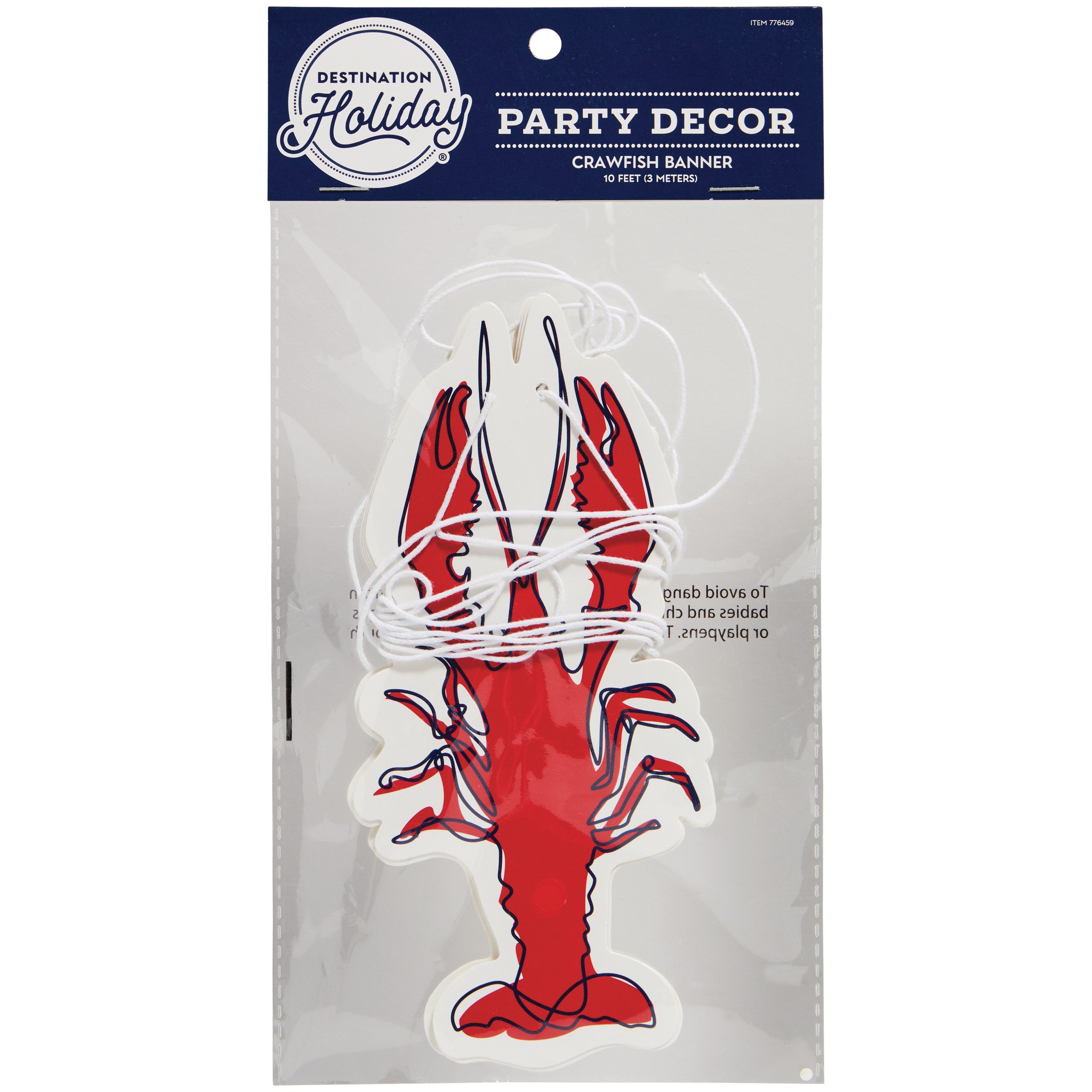 Destination Holiday Crawfish Banner - Shop Party decor at H-E-B
