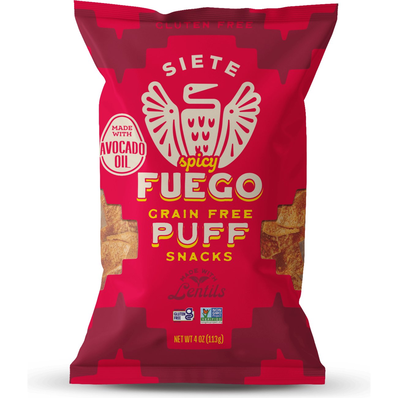 Siete Grain-Free Spicy Fuego Puffs - Shop Chips at H-E-B