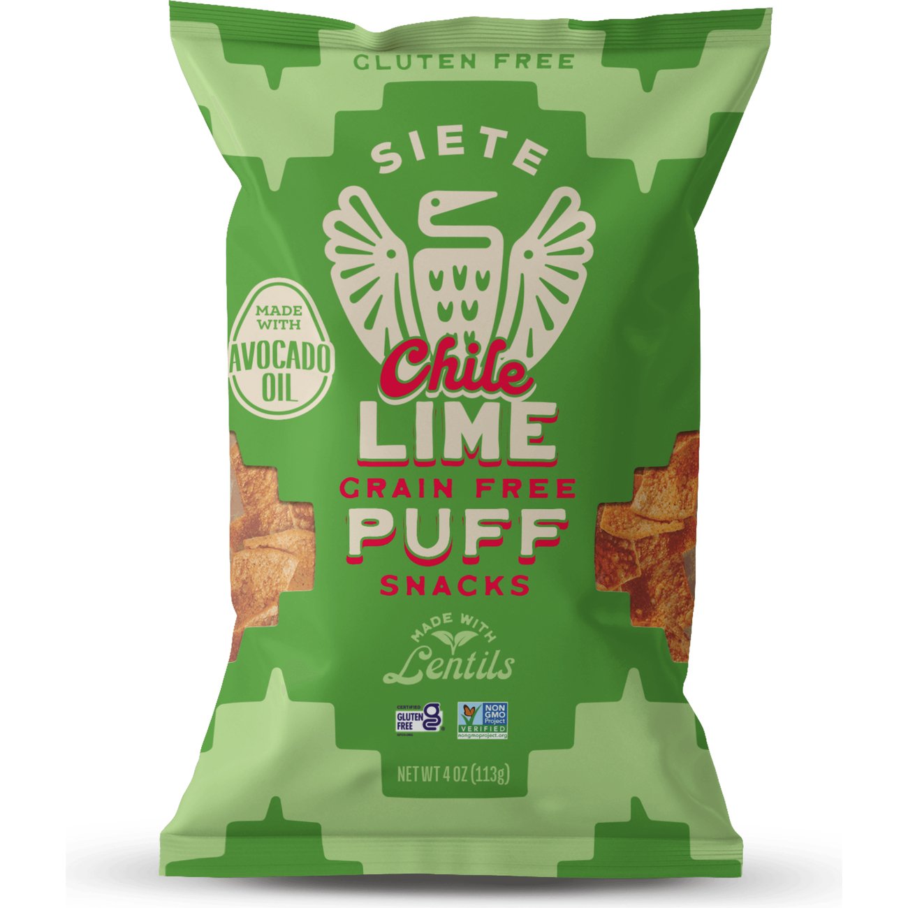 Siete Grain-Free Chile Lime Puffs - Shop Chips at H-E-B
