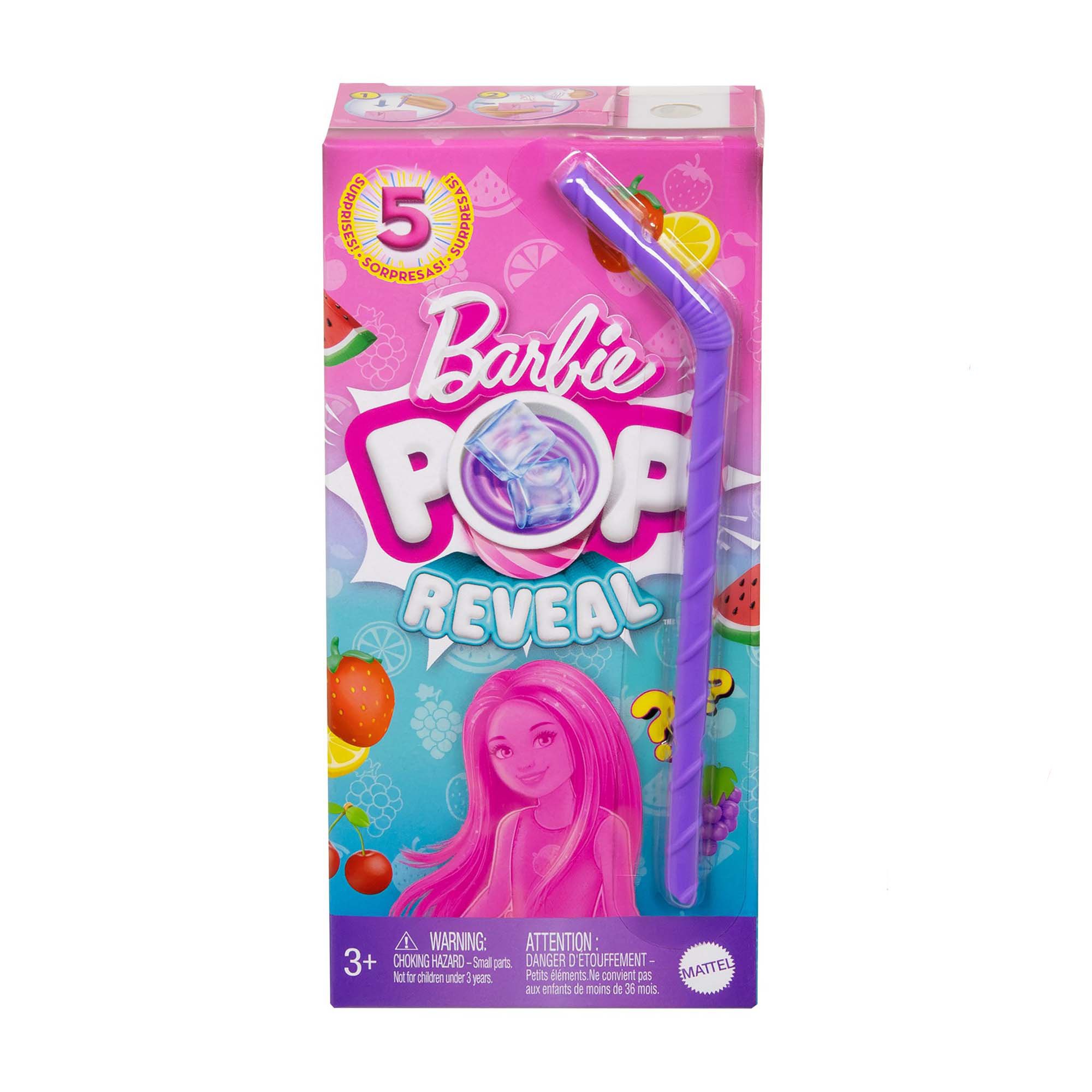 Barbie Pop Reveal Surprise Doll - Fruit Series - Shop Action figures ...