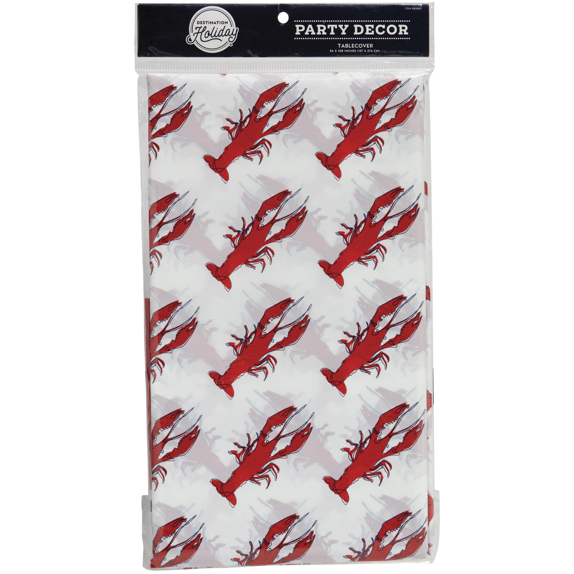 Destination Holiday Crawfish Table Cover - Shop Party decor at H-E-B