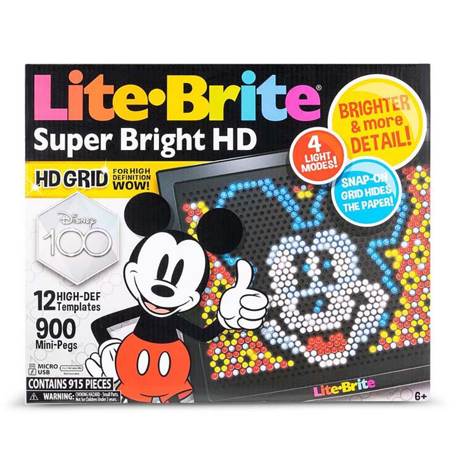 Lite-Brite Super Bright HD Disney 100 Edition - Shop Kits at H-E-B