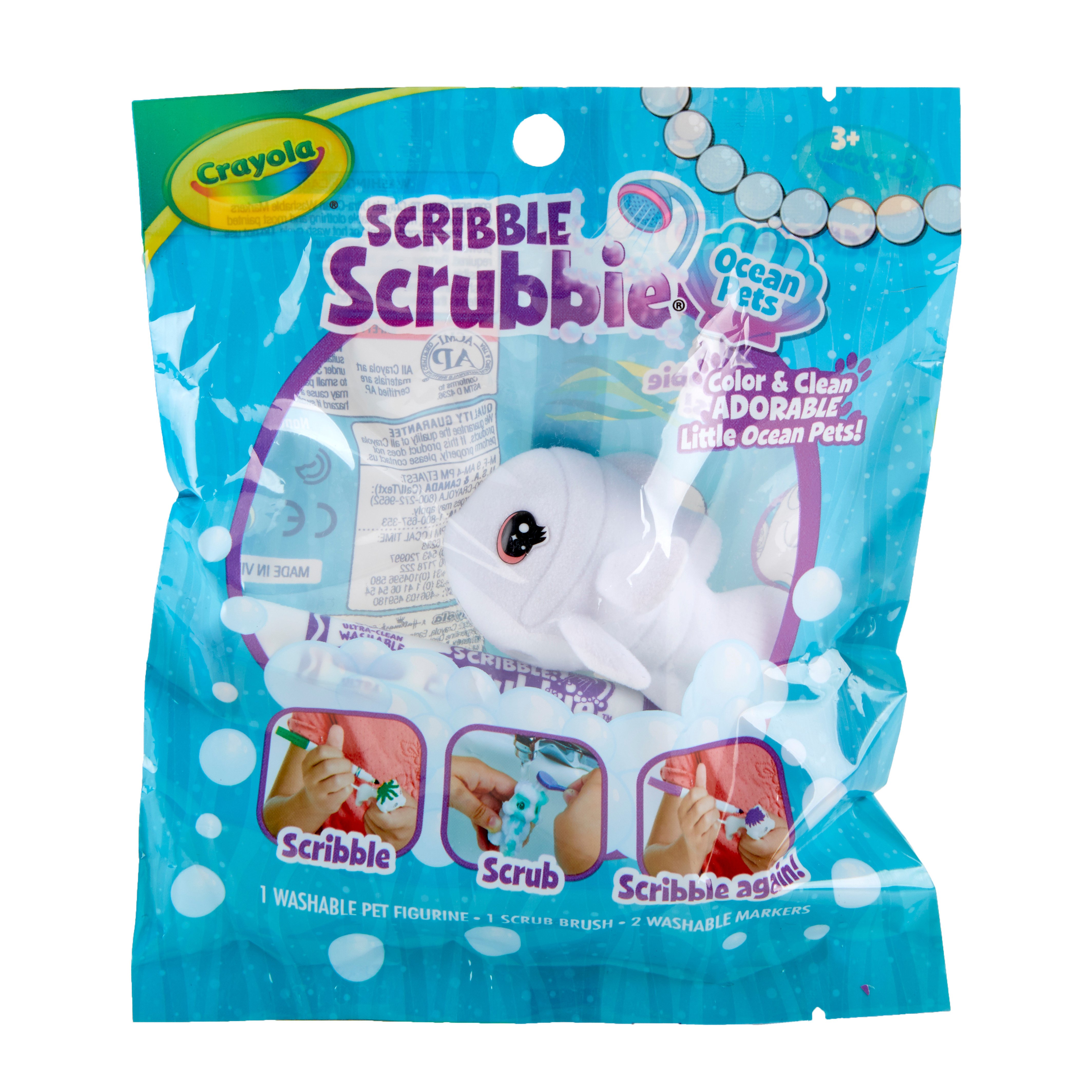 Crayola Scribble Scrubbie Ocean Pets - Shop Kits at H-E-B