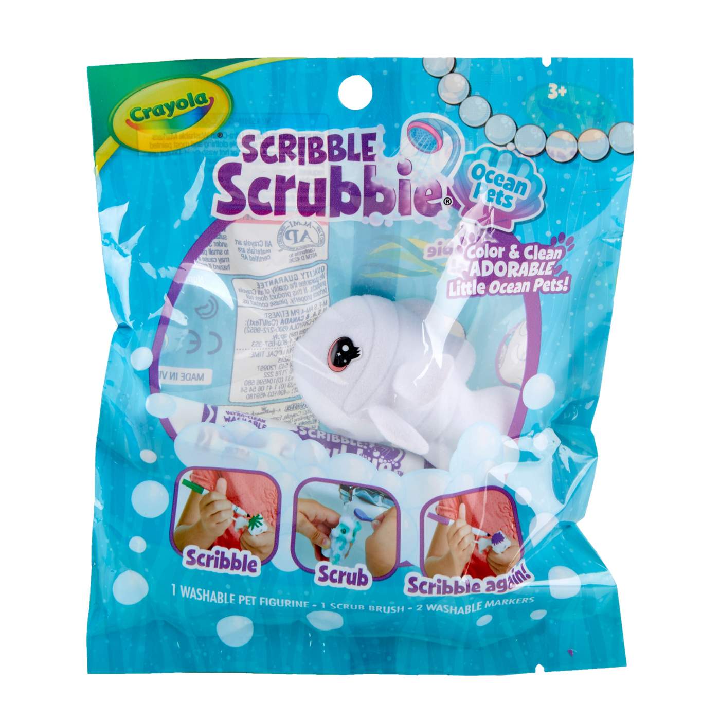 Crayola Scribble Scrubbie Ocean Pets - Shop Kits at H-E-B