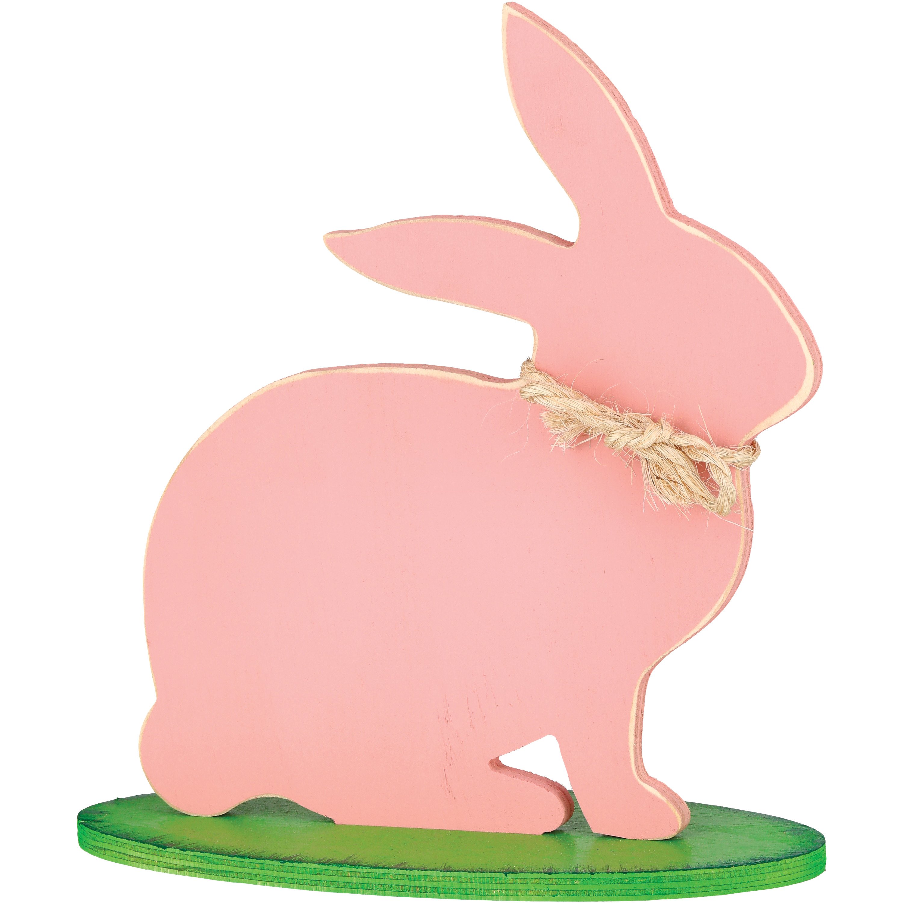 Creative Decor Sourcing Wooden Easter Bunny Stand - Pink - Shop Outdoor ...