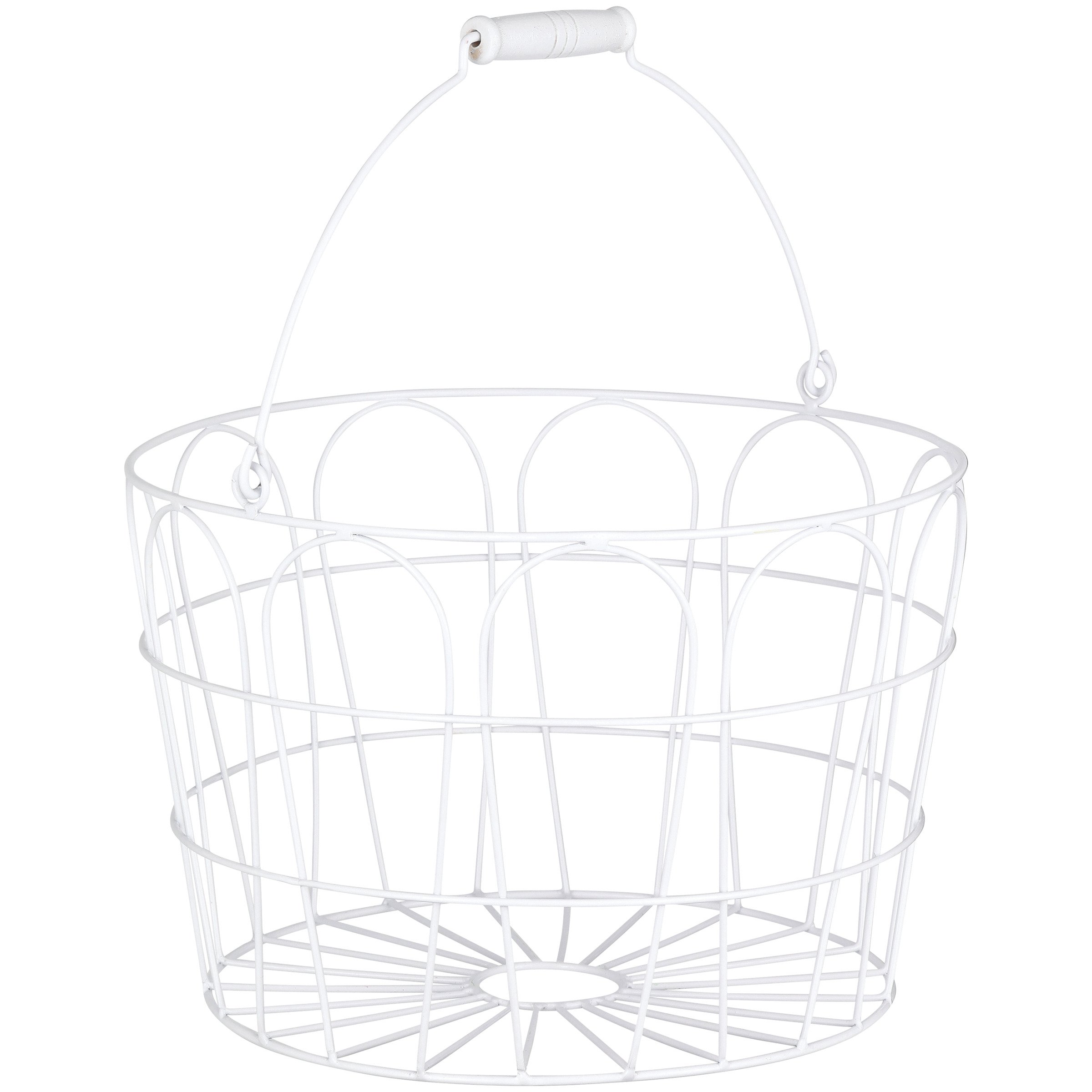 Destination Holiday Mini Wire Easter Basket - White - Shop Seasonal ...