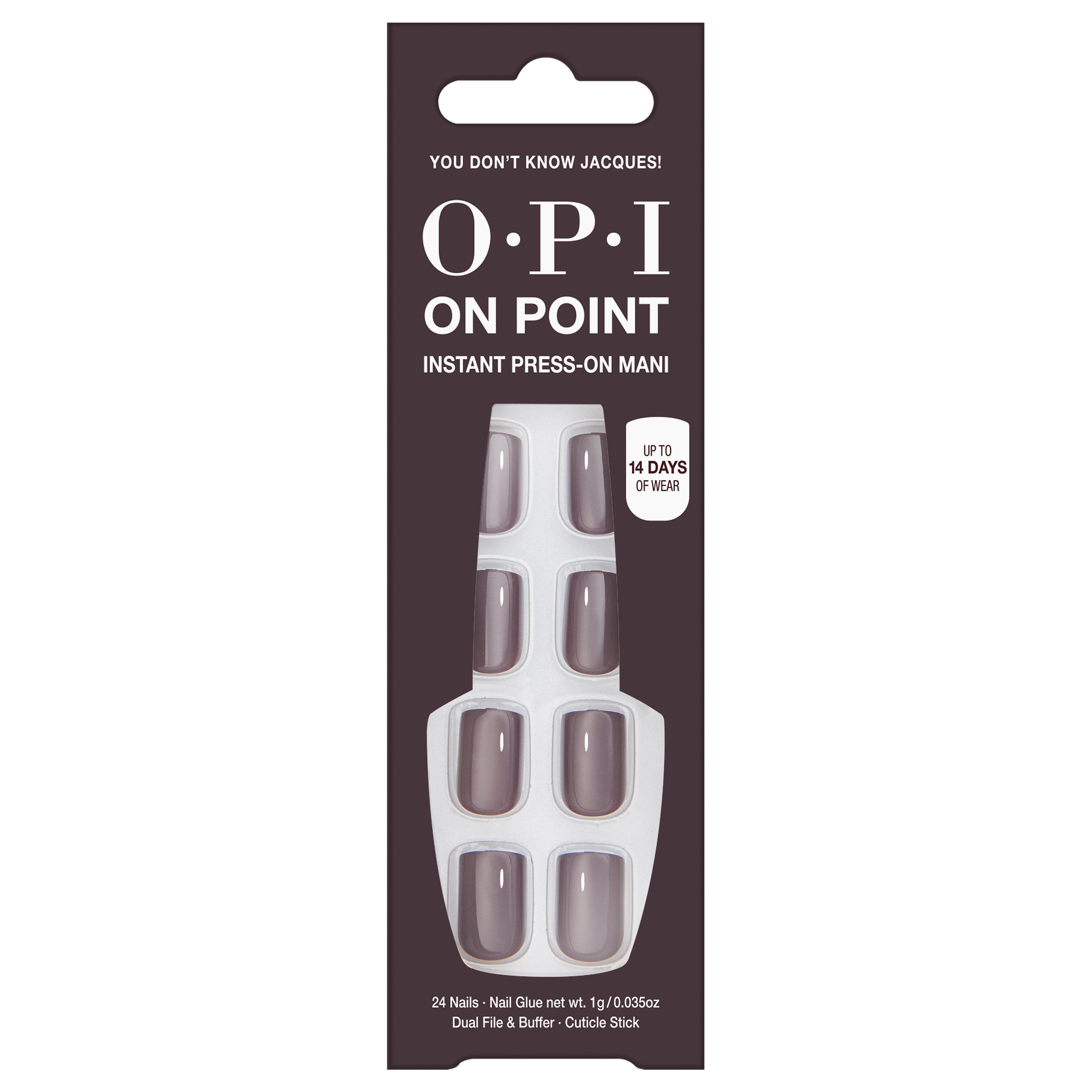 OPI On Point Instant Press-On Mani - You Don't Know Jacques! - Shop ...
