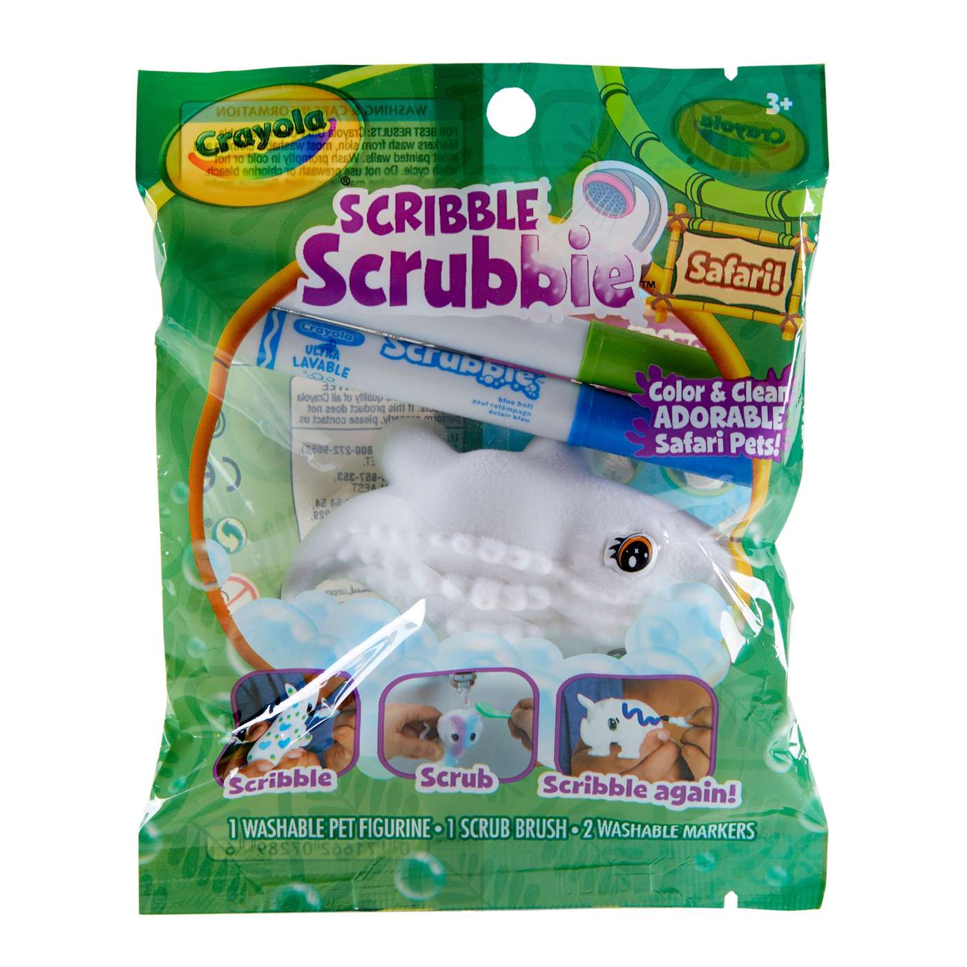 Crayola Scribble Scrubbie Safari Pets - Shop Books & coloring at H-E-B