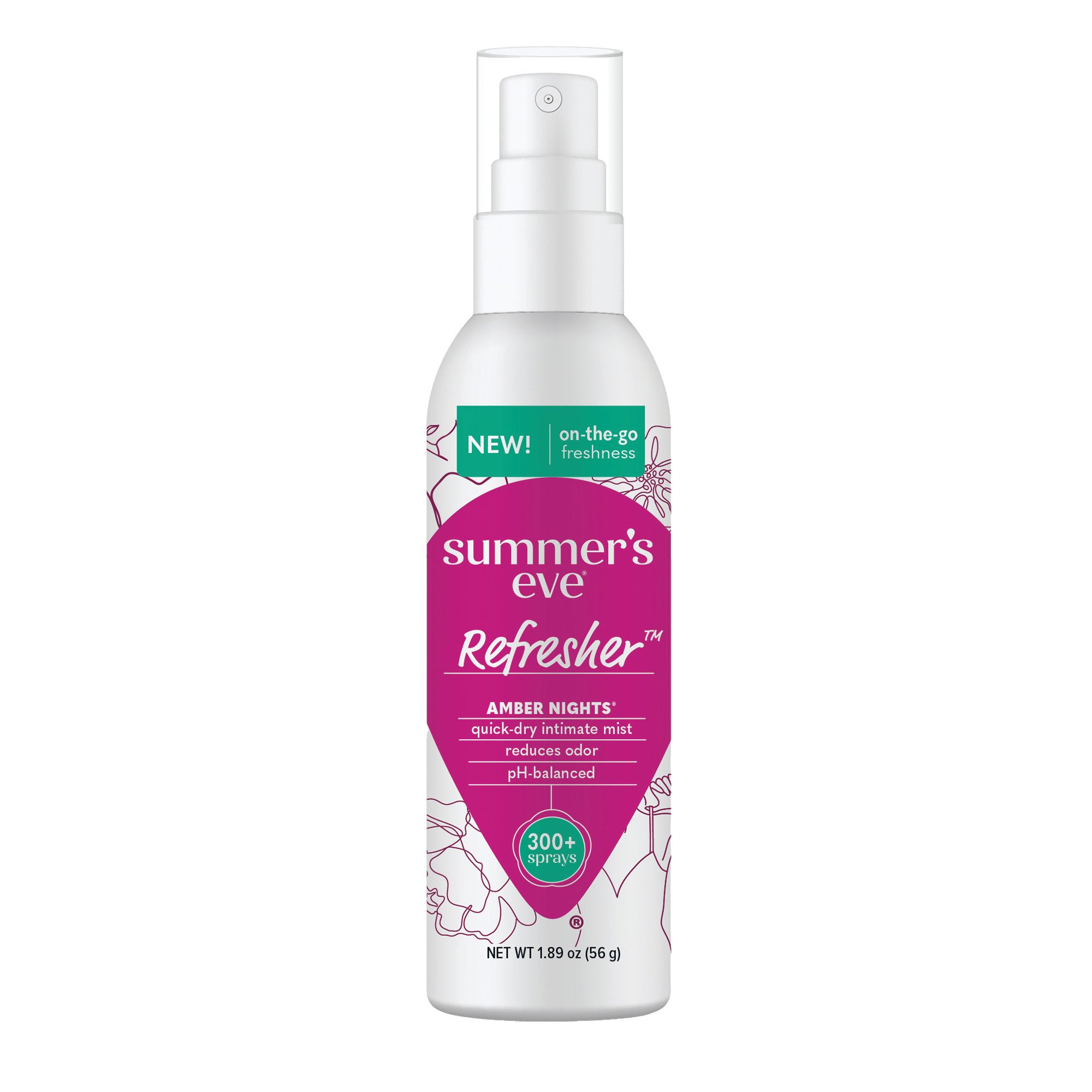 Summer's Eve Refresher Quick-Dry Intimate Mist - Amber Nights - Shop ...