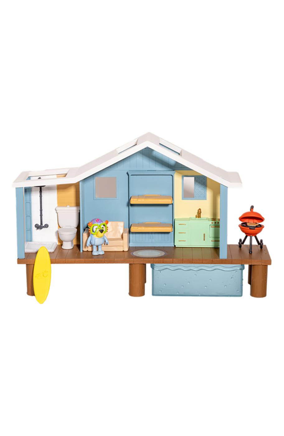 Moose Toys Bluey's Beach Cabin Playset - Shop Playsets at H-E-B