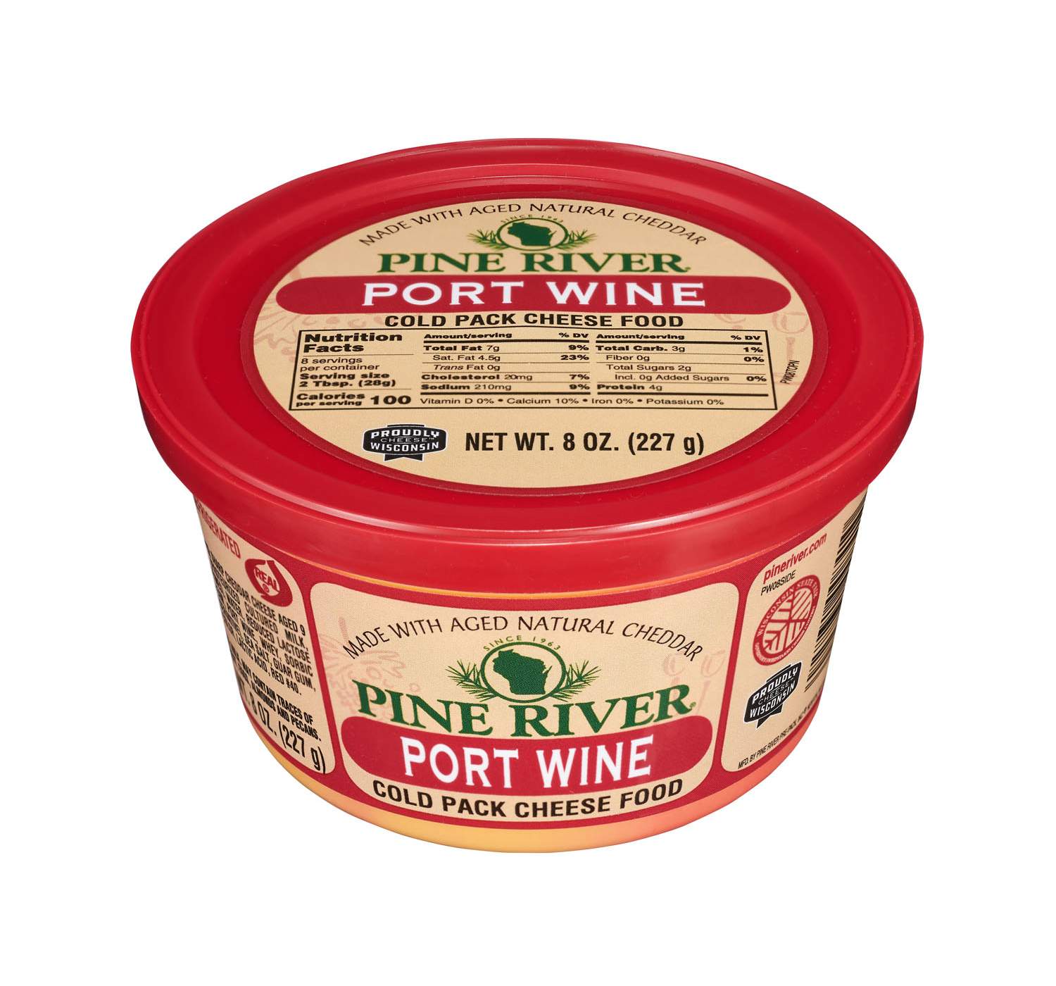 Pine River Port Wine Cheese Spread - Shop Cheese at H-E-B