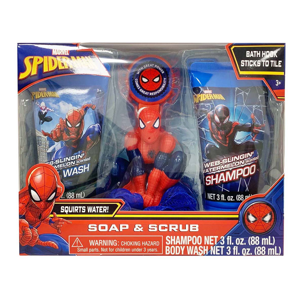Spiderman Soap & Scrub Bath Gift Set - Shop Lip Balm & Treatments at H-E-B
