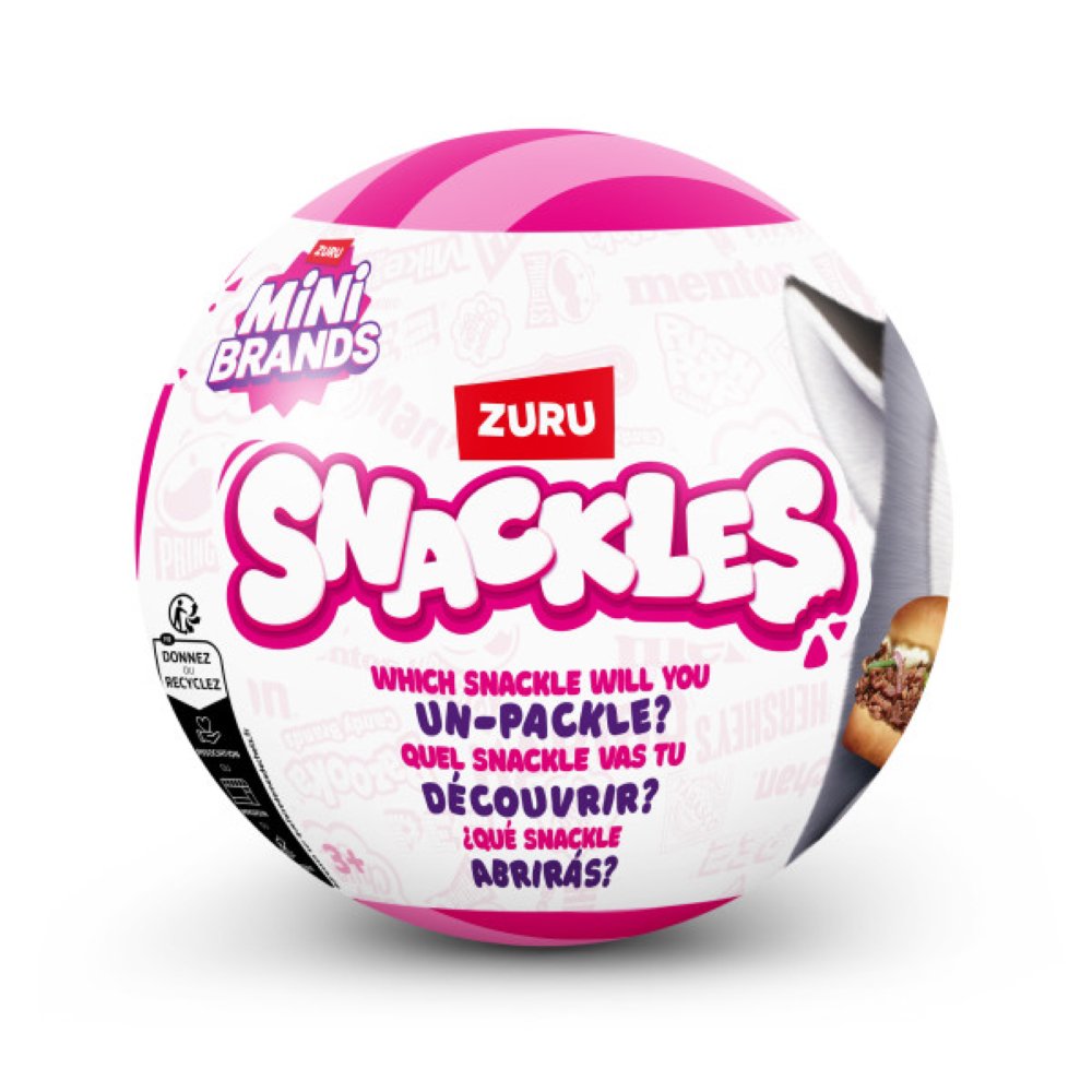 Zuru Mini Brands Snackles Mystery Capsule - Series 1 - Shop Plush toys ...