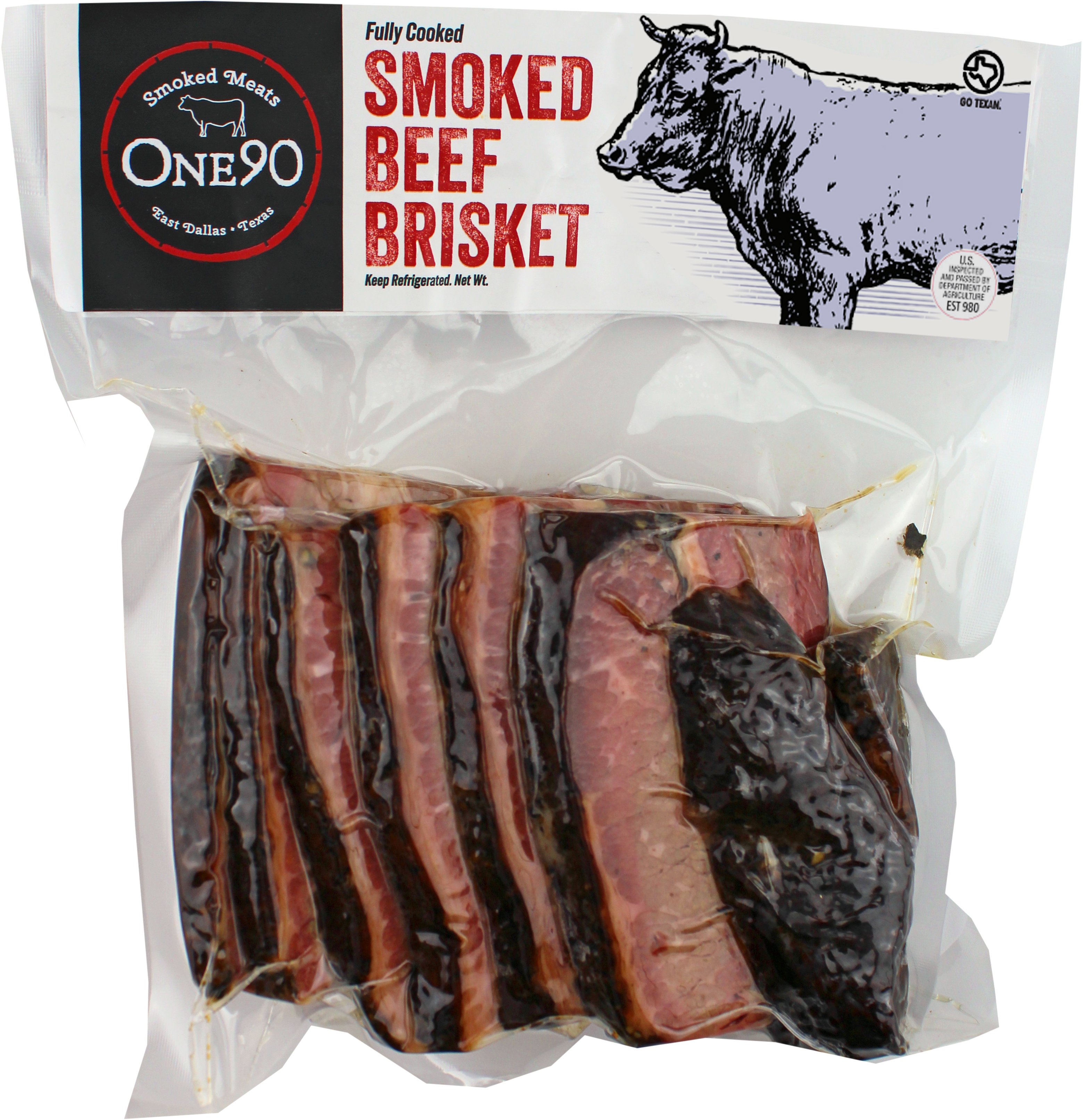 One90 Smoked Meats Smoked Beef Brisket | Central Market - Really Into Food