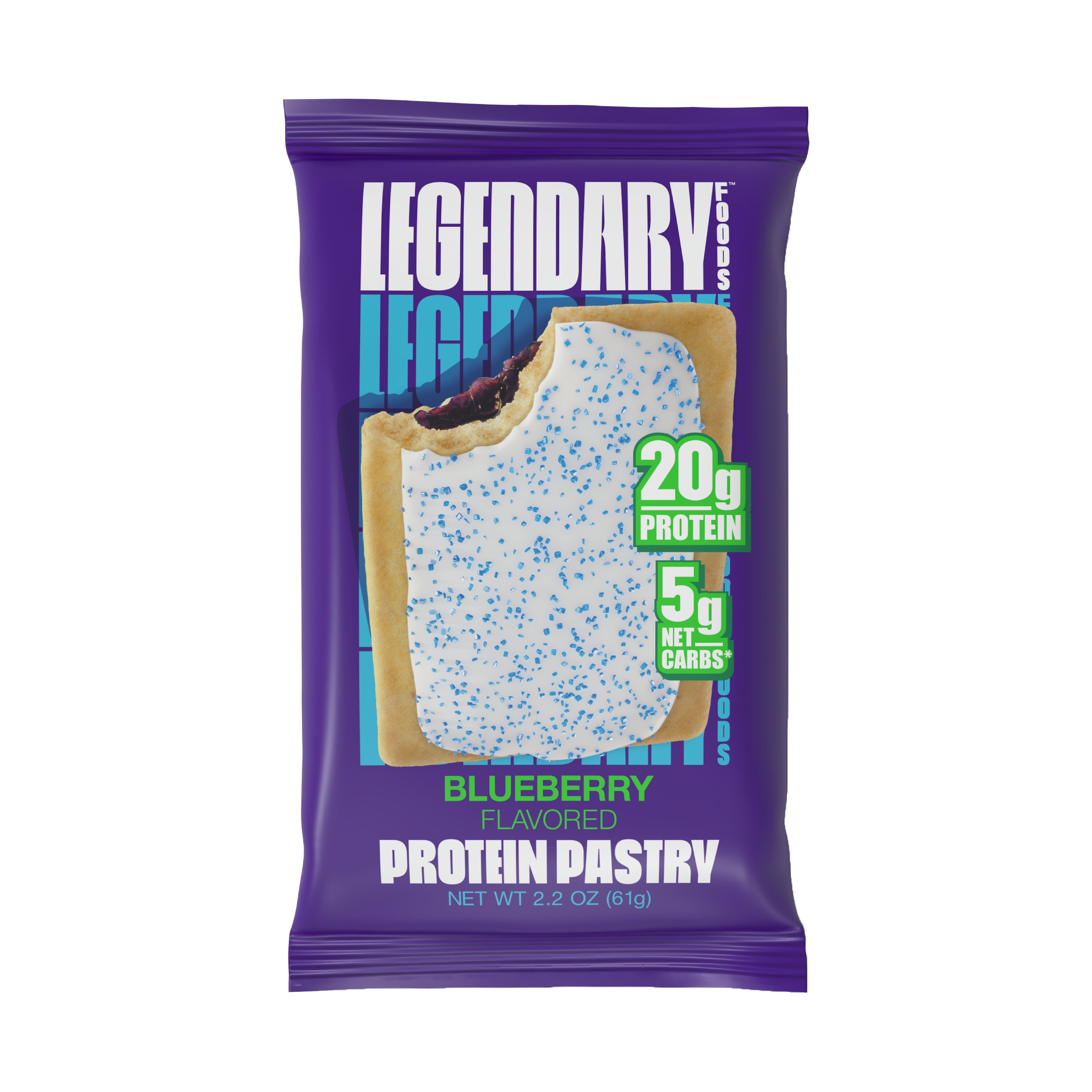 Legendary Foods 20g Protein Tasty Pastry - Blueberry - Shop Granola ...