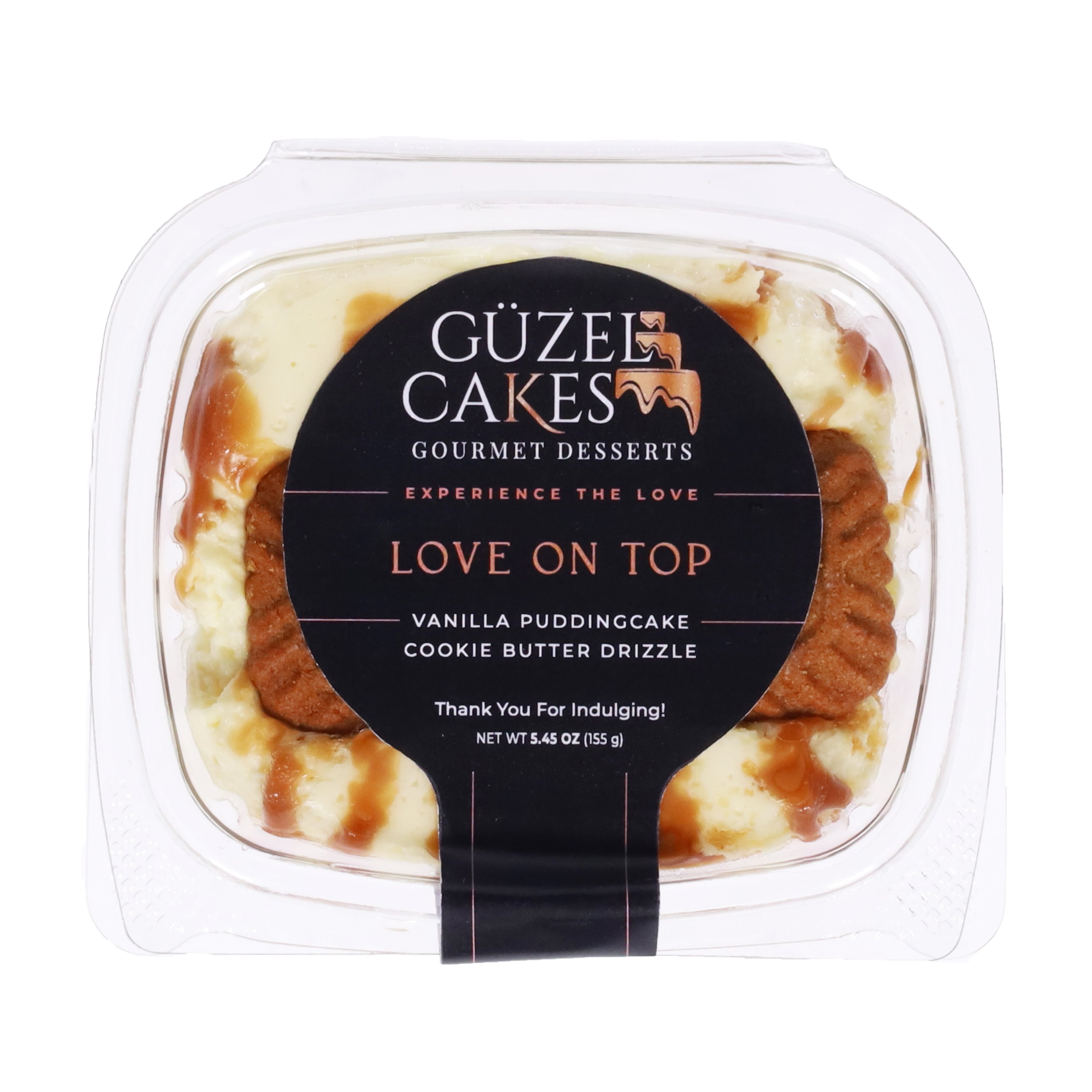 Guzel Cakes Cookie Drizzle Gourmet Dessert - Love on Top - Shop Flan ...