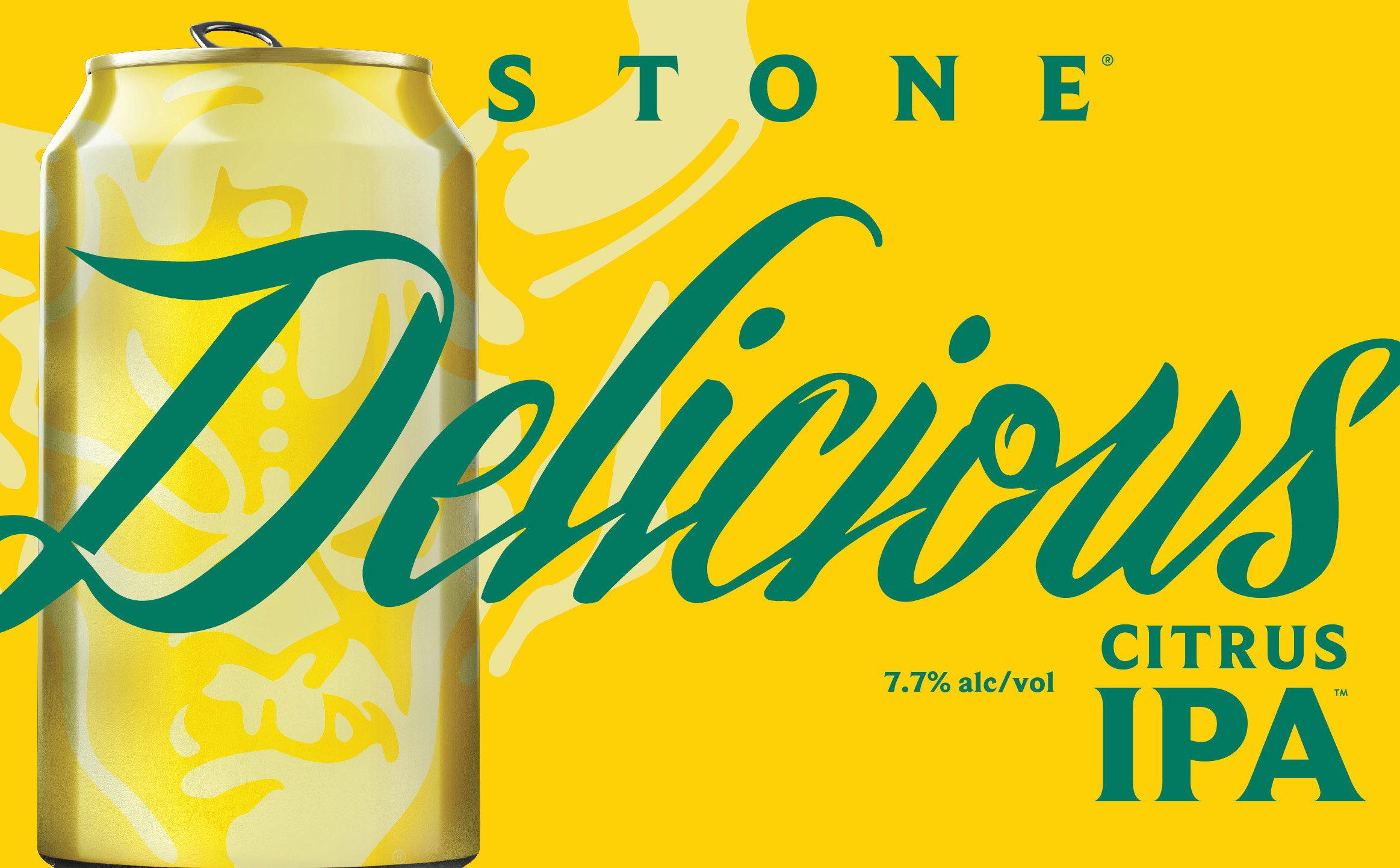 Stone Delicious Citrus IPA Craft Beer 6 pk Cans - Shop Beer at H-E-B