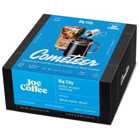 Cometeer Joe Coffee Dark Roast Frozen Specialty Coffee Capsules, 4 ct ...