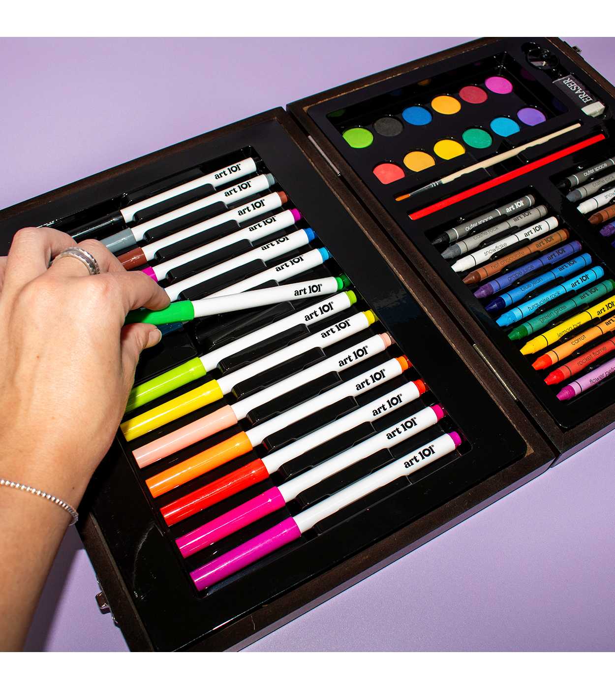 Art 101 Color & Doodle Art Case - Shop Kits at H-E-B
