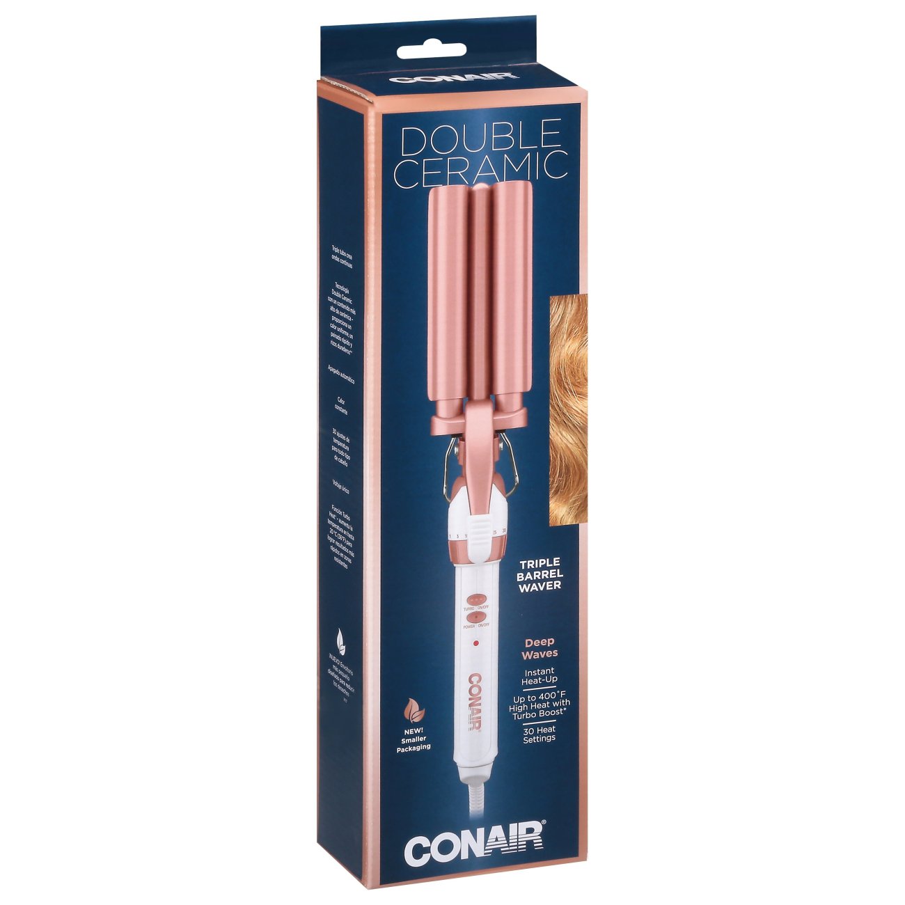 Conair Double Ceramic Triple Barrel Waver Shop Curling And Flat Irons