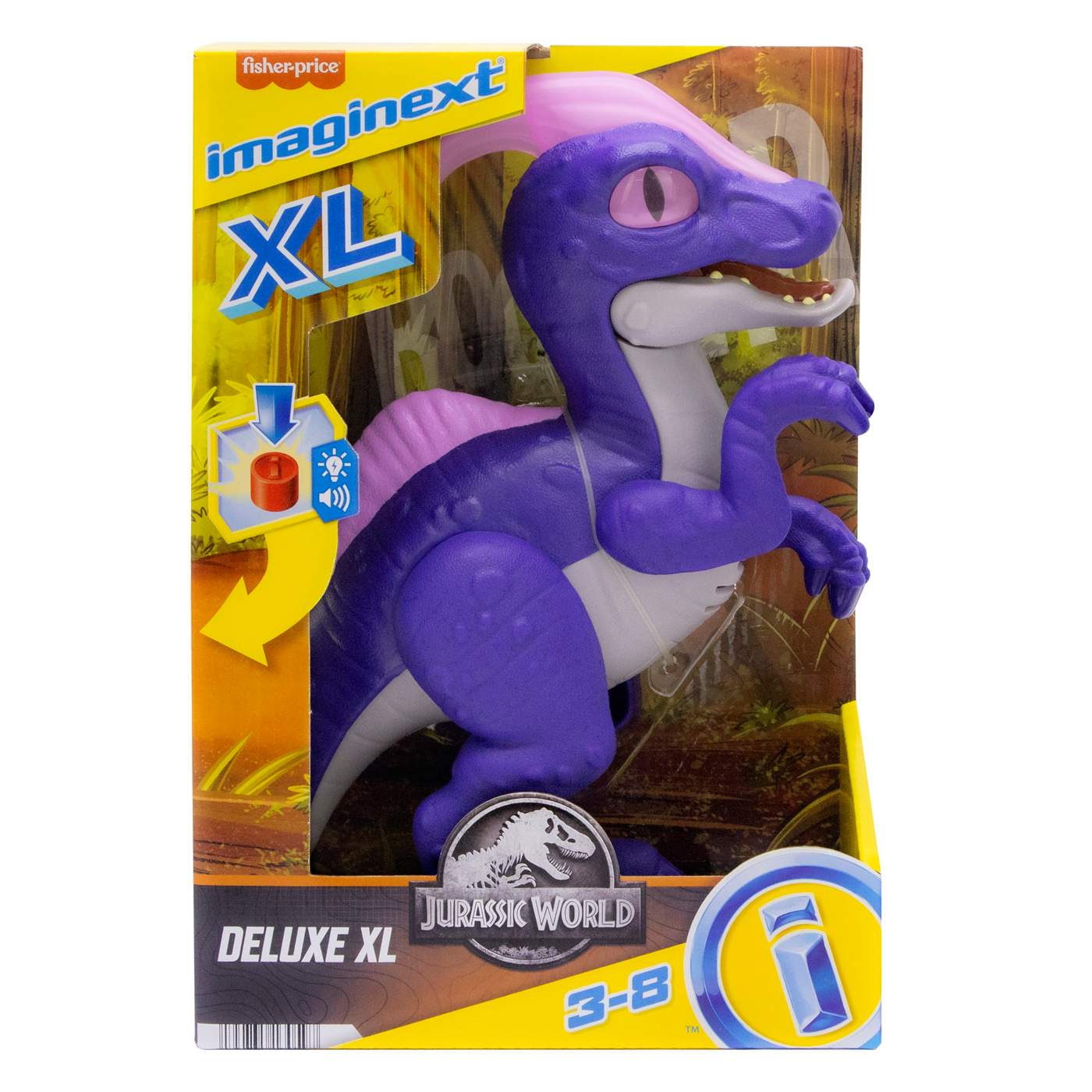 Fisher-Price Imaginext Parasaurolophus XL Dinosaur Figure - Shop Baby ...