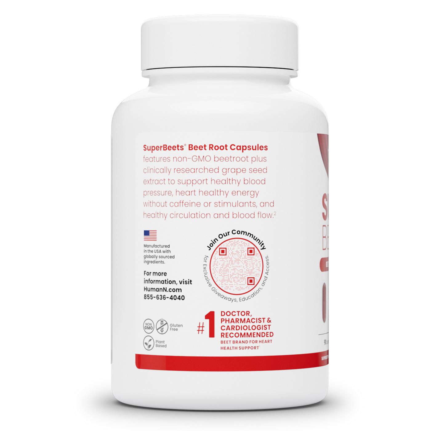 HumanN SuperBeets Beet Root Capsules - Shop Herbs & homeopathy at H-E-B