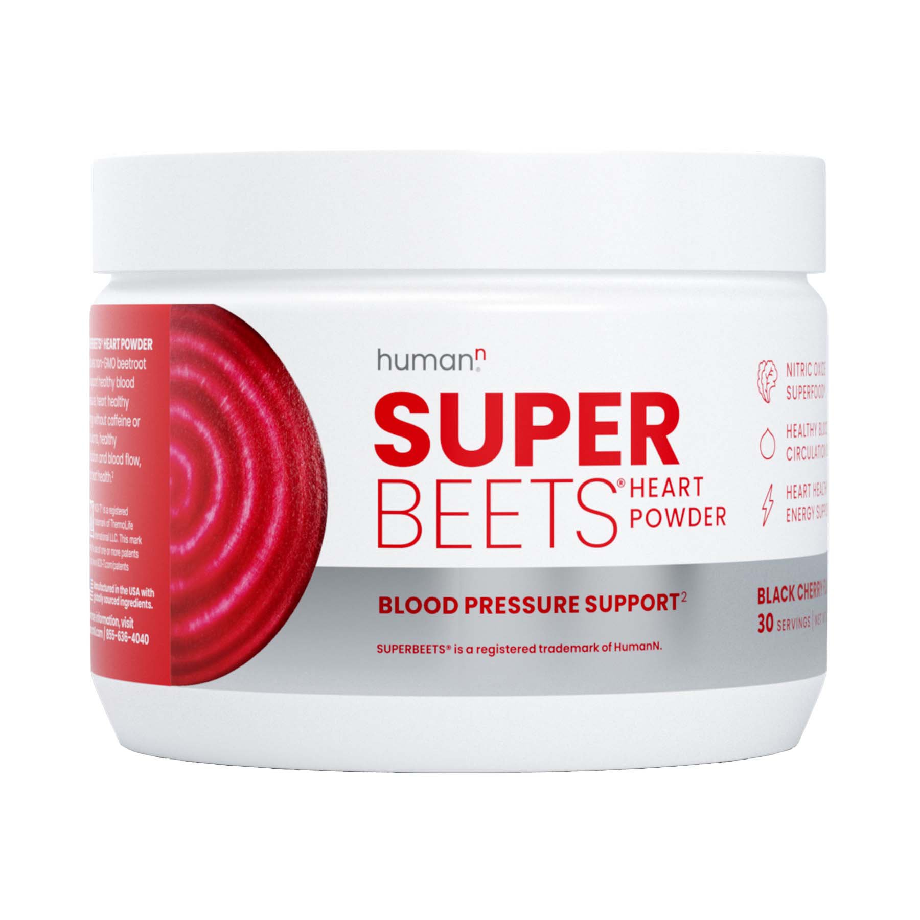 HumanN SuperBeets Heart Powder - Black Cherry - Shop Herbs & homeopathy ...