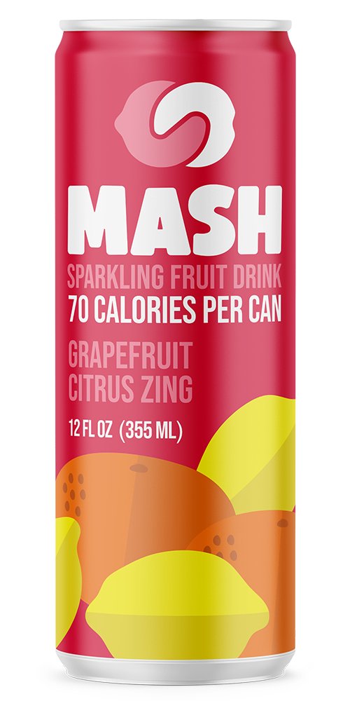 MASH Grapefruit Citrus Zing Sparkling Fruit Drink, 12 oz | Central ...